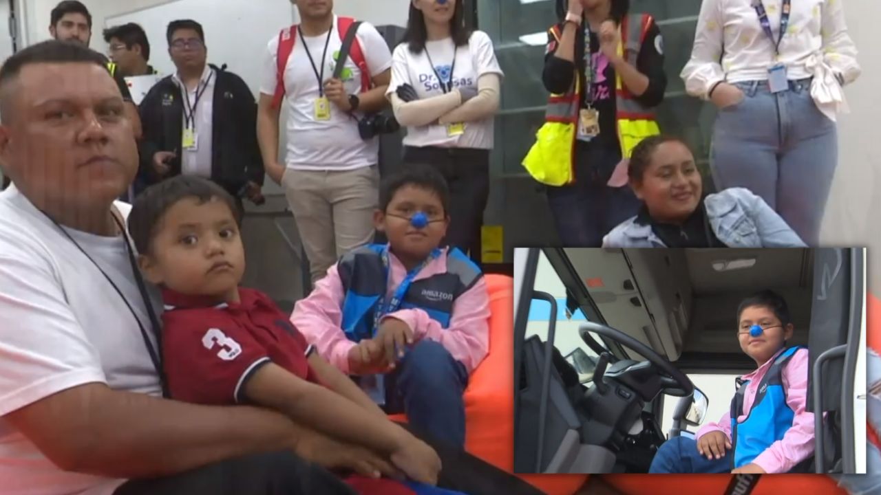 León: Valentín de 9 años busca vencer la leucemia y convertirse en trailero