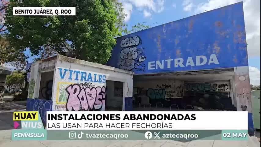 HUAY NIUS | ¡Instalaciones abandonadas! Así se encuentra un antiguo ...