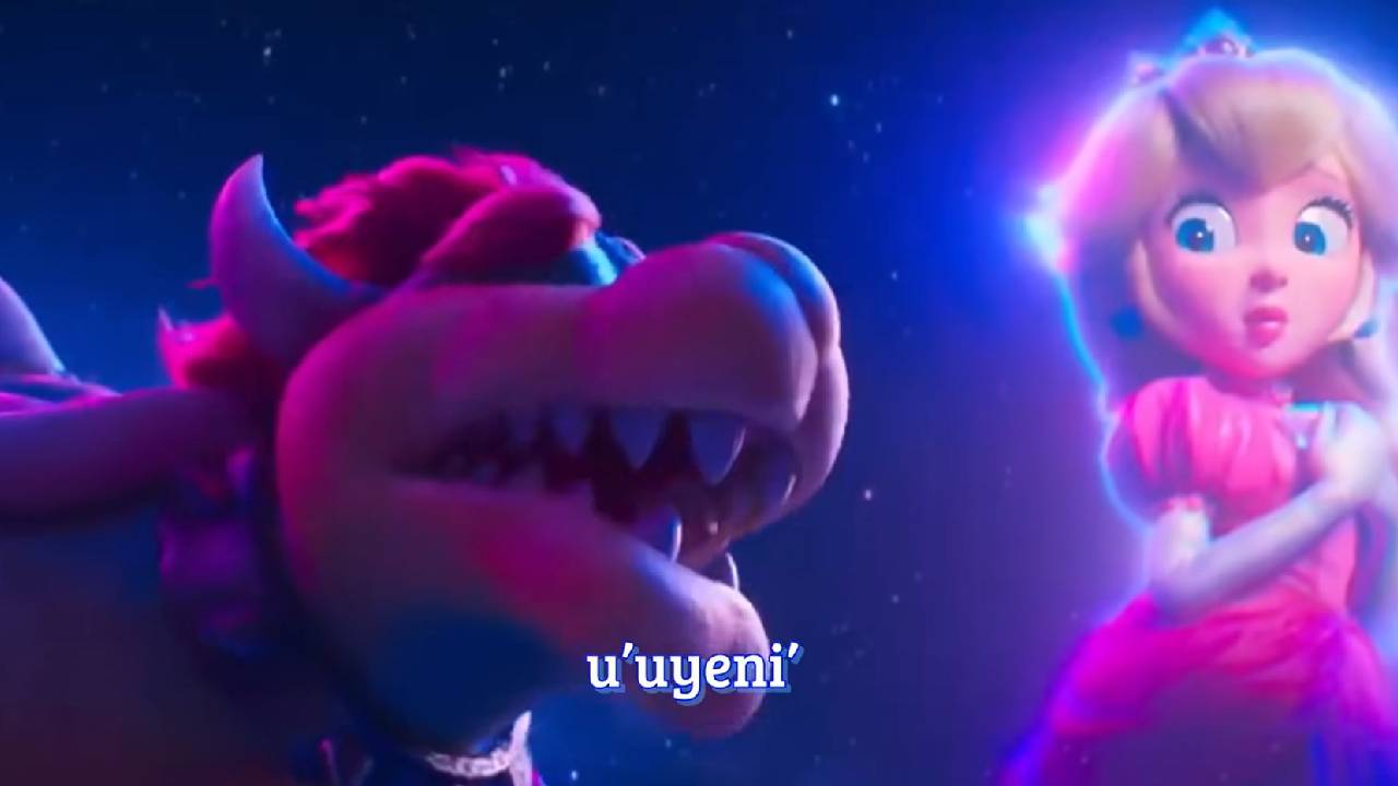 Crean versión en MAYA de Peaches canción de Super Mario Bros