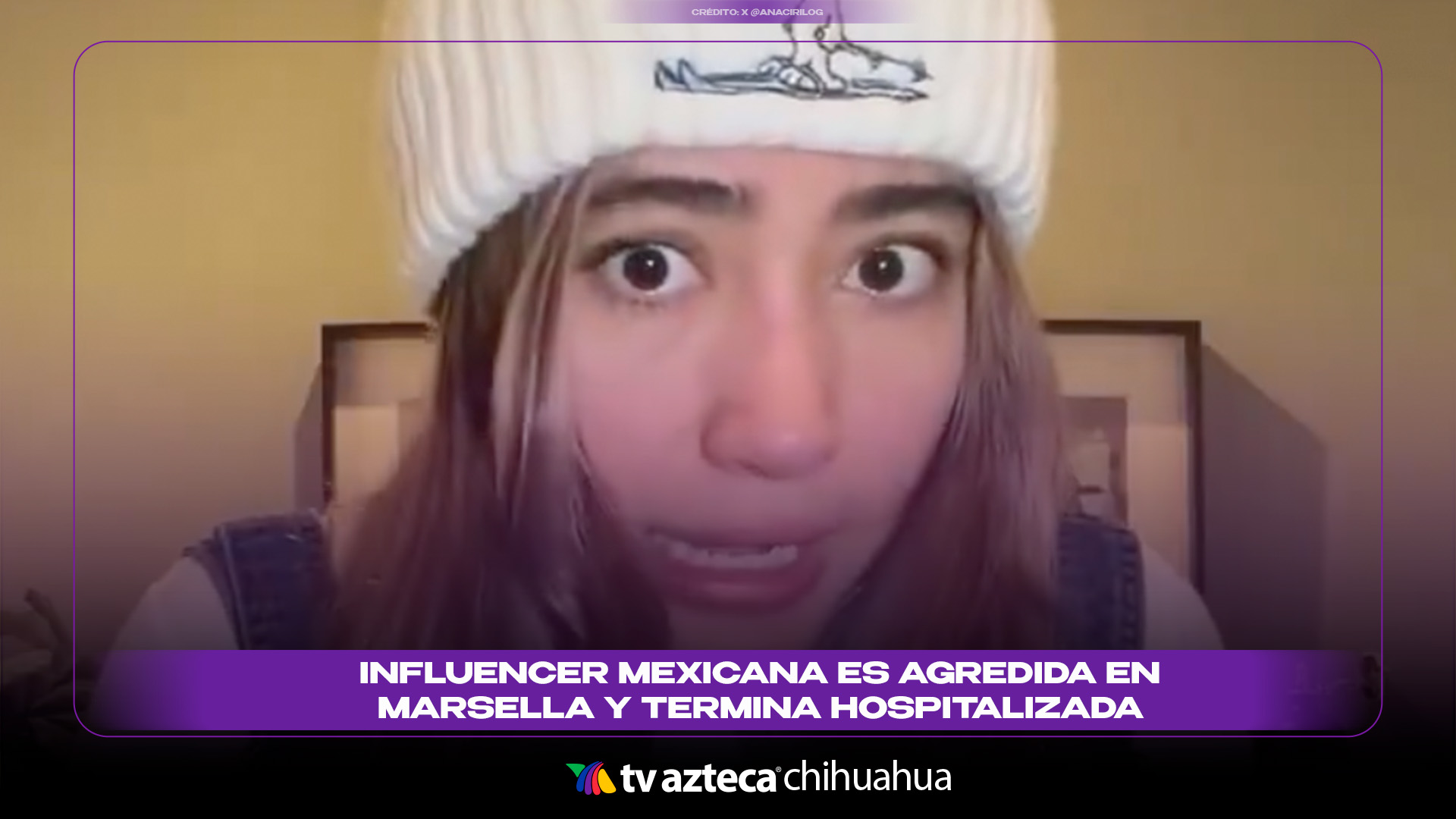 La mexicana Mercedes Roa detalla agresión que sufrió en Marsella (VIDEO)