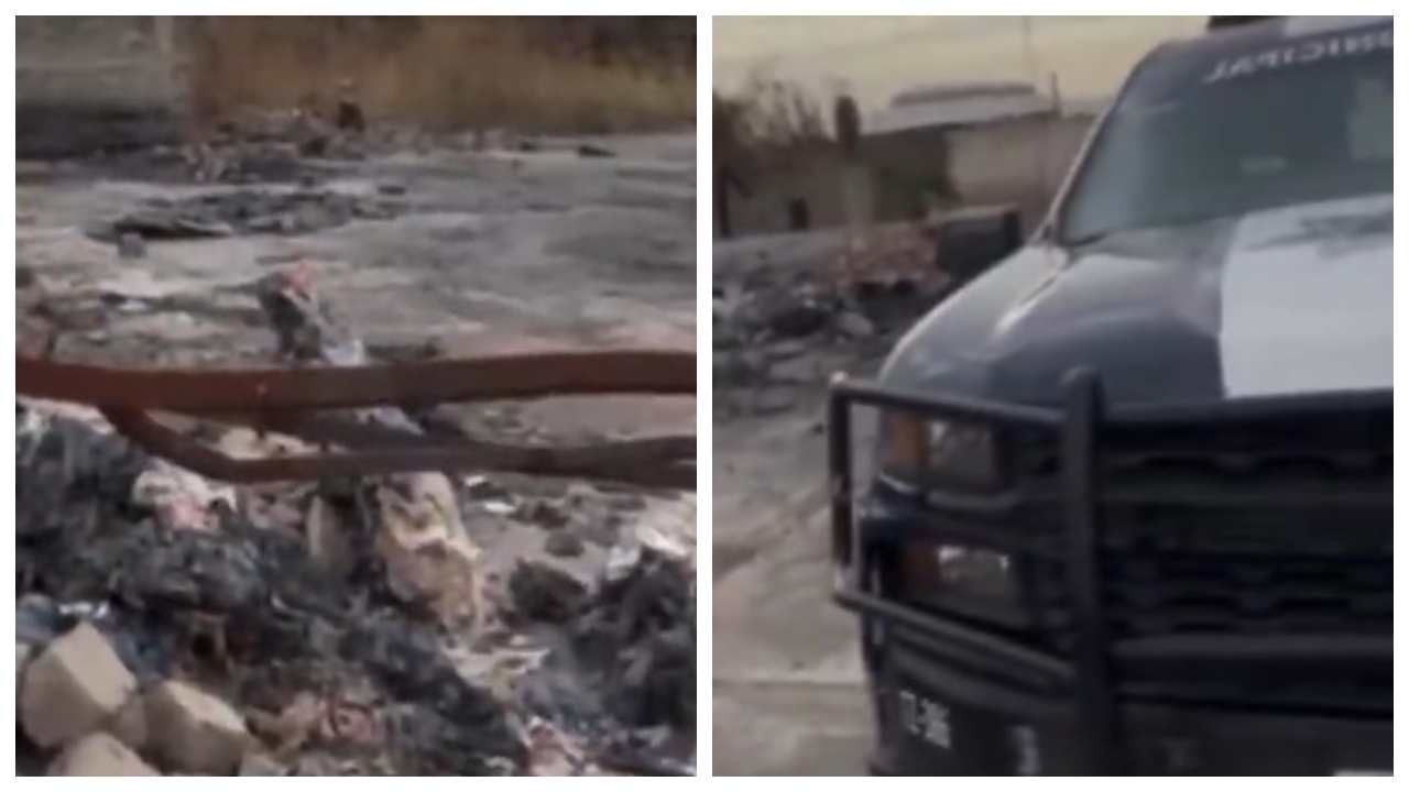 Hallan osamenta de bebé calcinado en caja de plástico en Jalisco| VIDEO