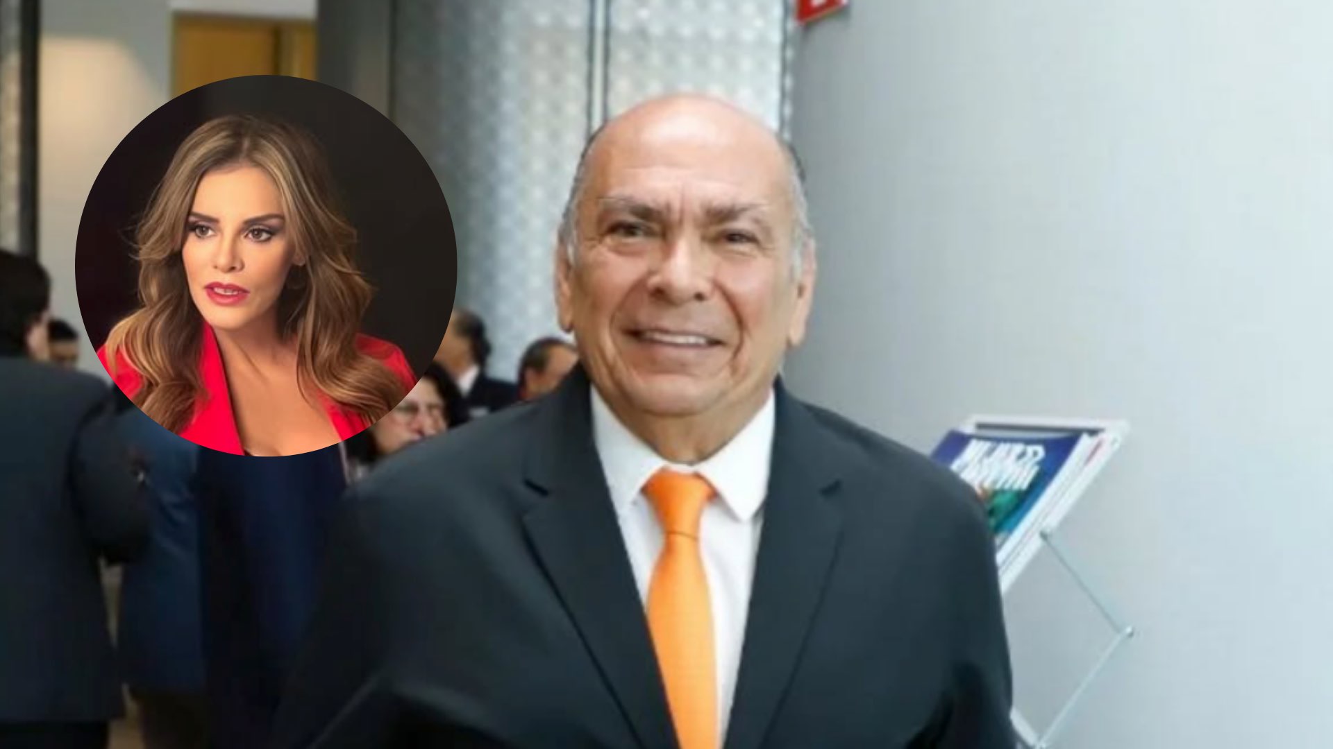 ¿El papá de Checo Pérez fue captado en plena cita con Lucía Méndez?