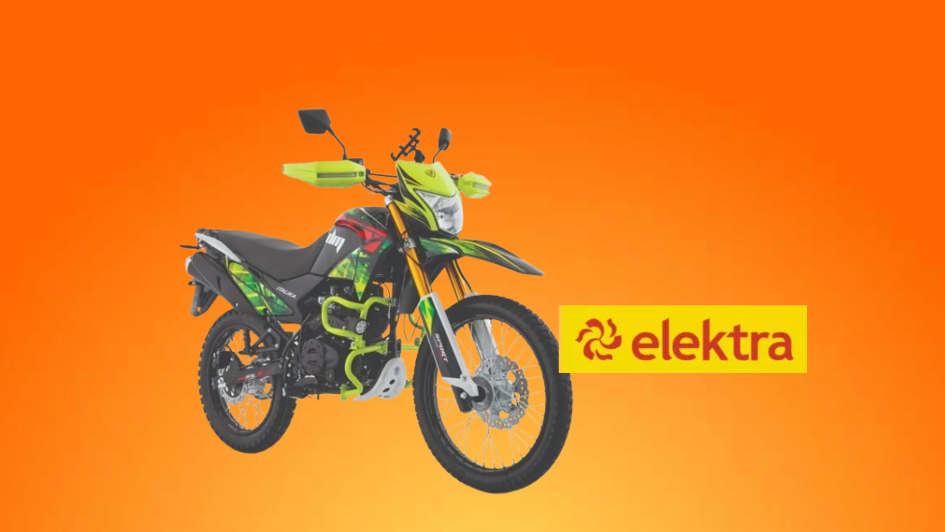 Elektra tiene casi a mitad de precio esta moto verde de 250 CC: con ...