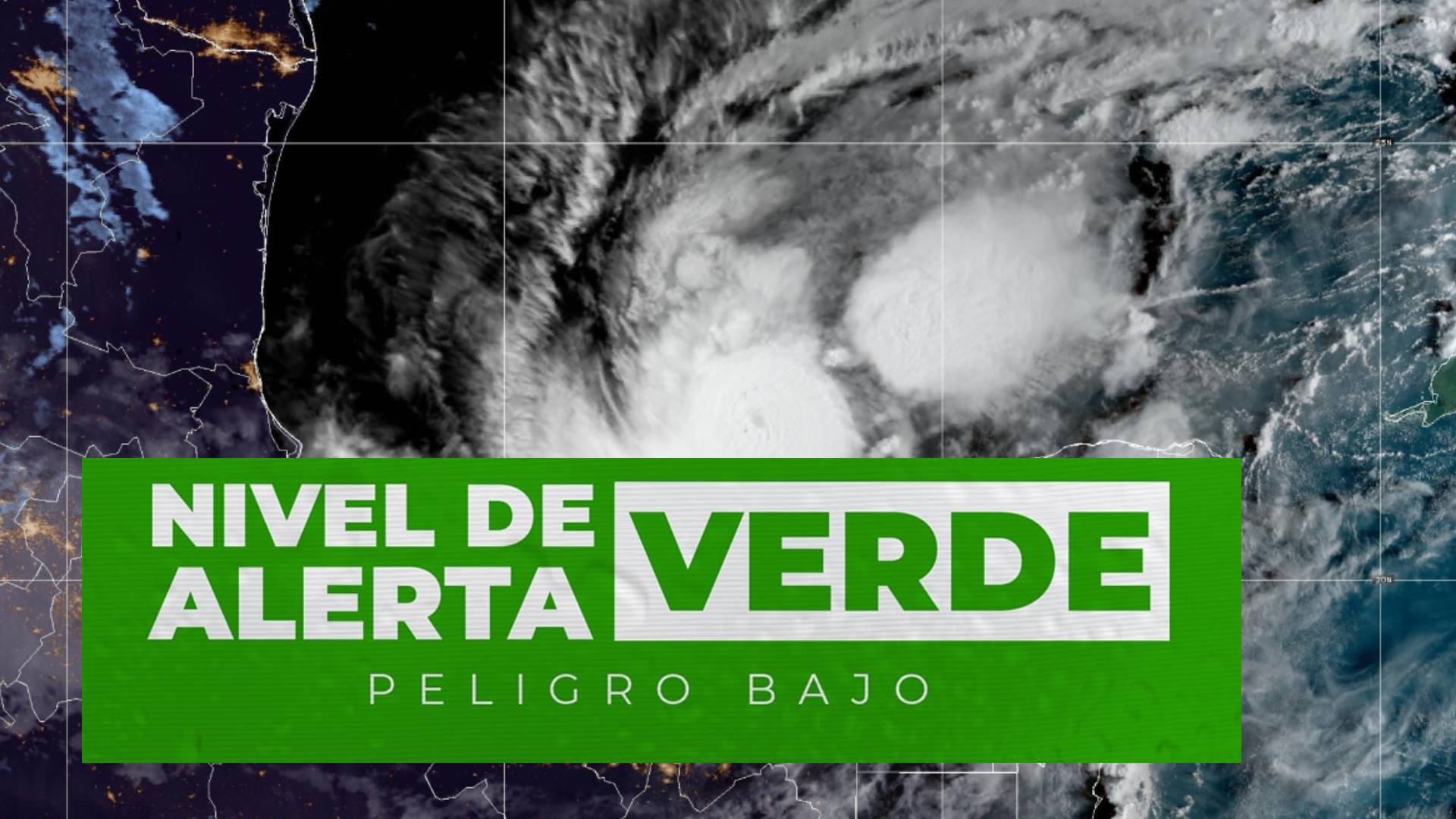 Municipios de Quintana Roo en alerta verde por Huracán Milton