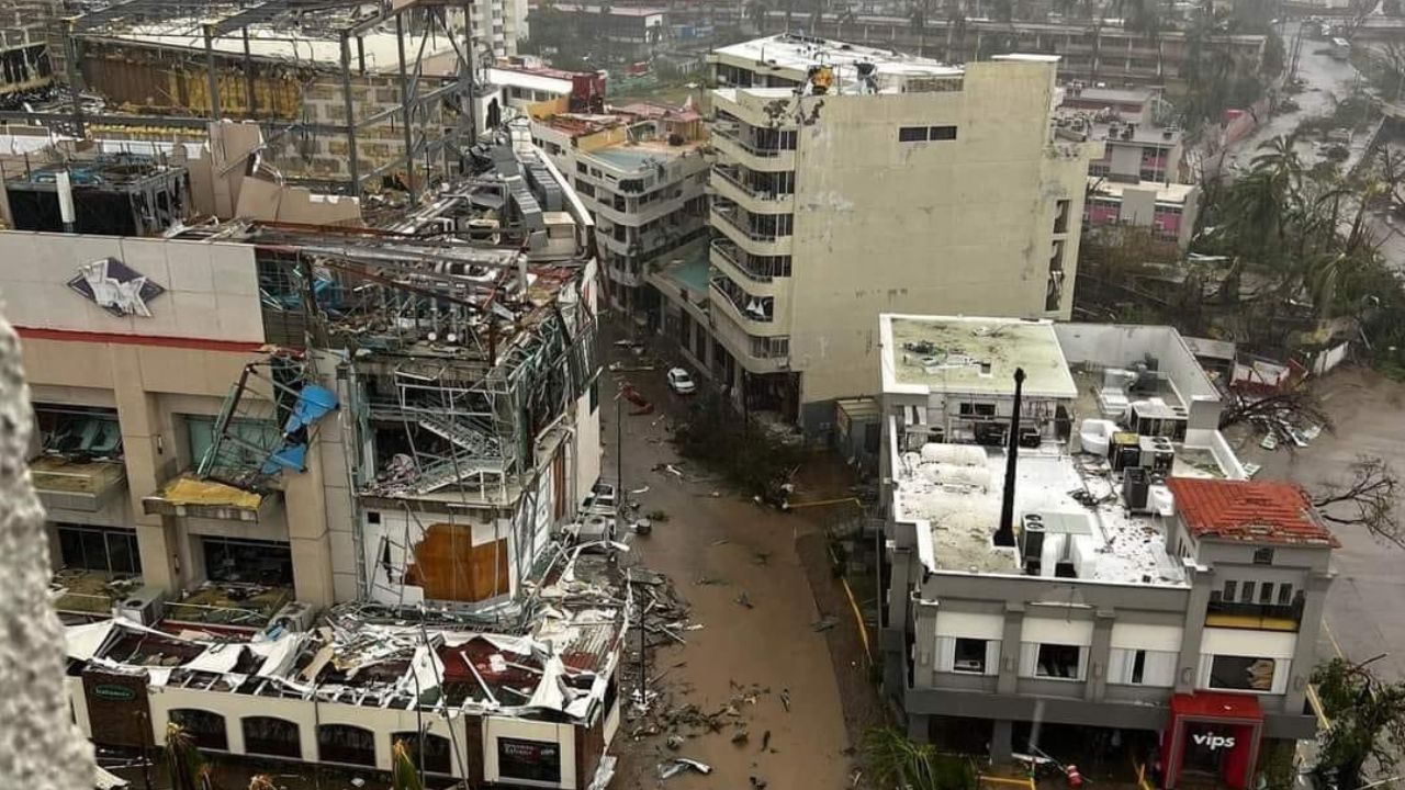 Trayectoria actual de tormenta Otis 2023