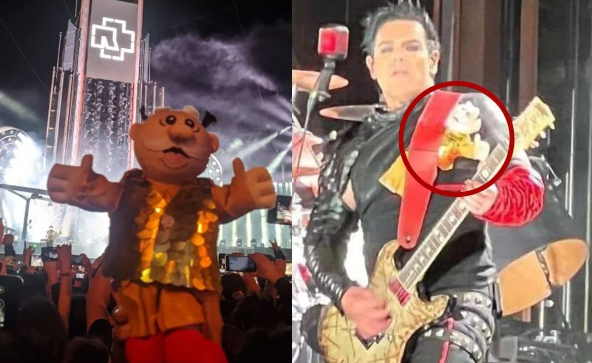 Concierto de Rammstein: Peluche del Dr. Simi logra colarse al imponente ...