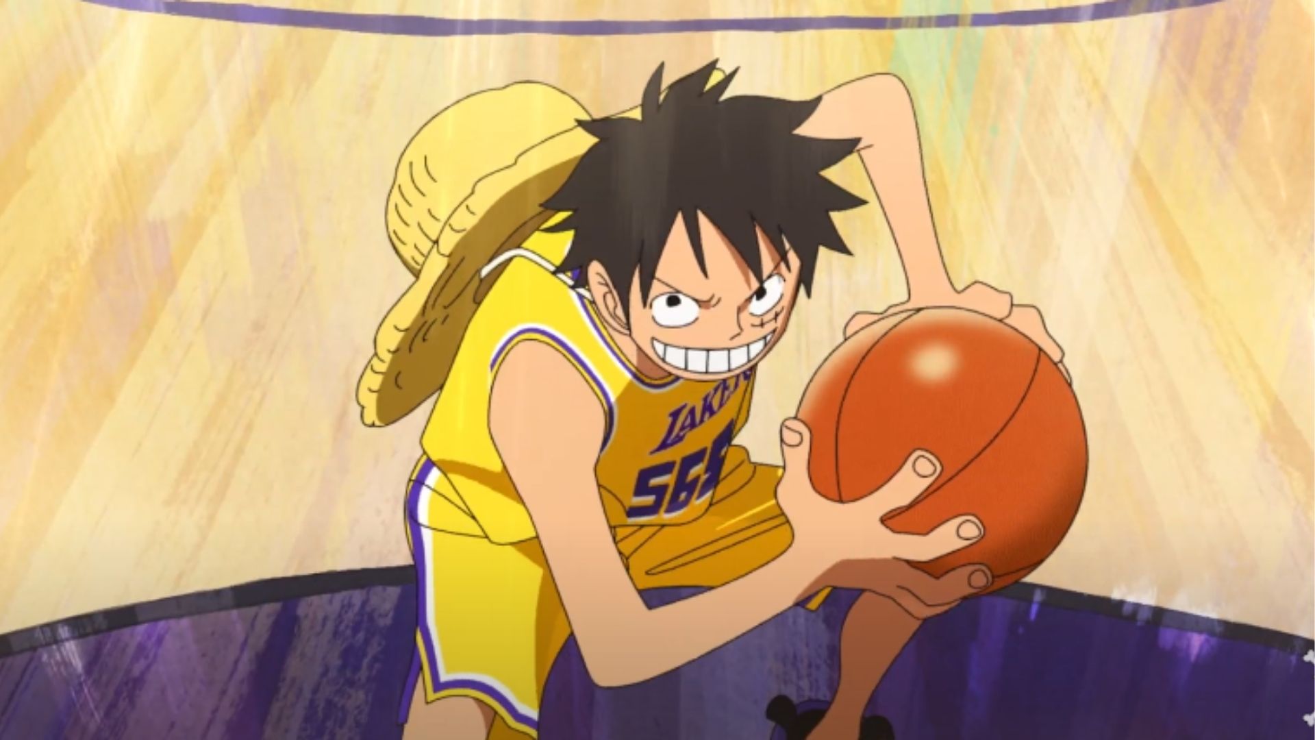 One Piece y los Lakers con una inesperada colaboración