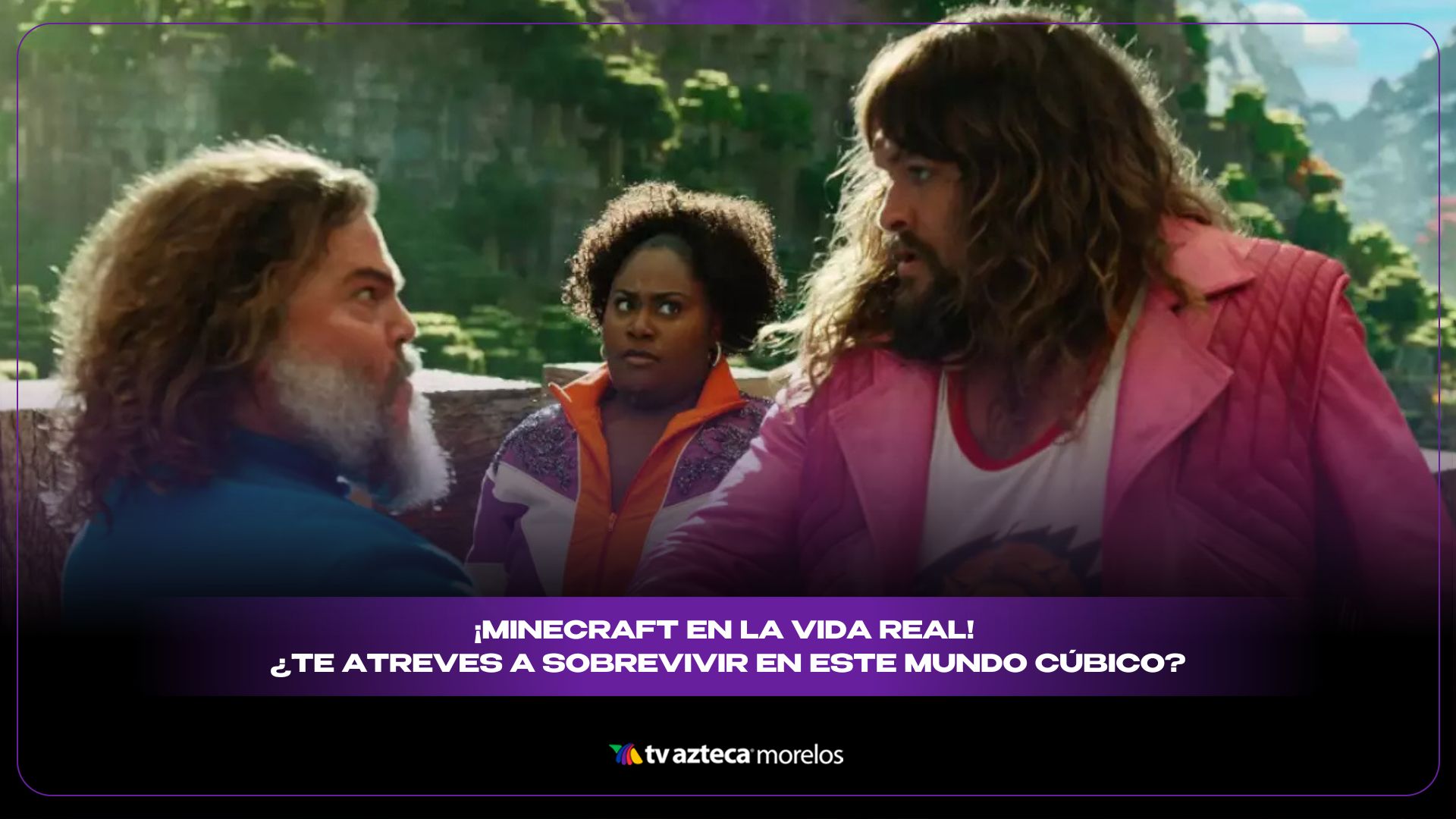 ¡Minecraft en la vida real! ¿Te atreves a sobrevivir en este mundo cúbico?