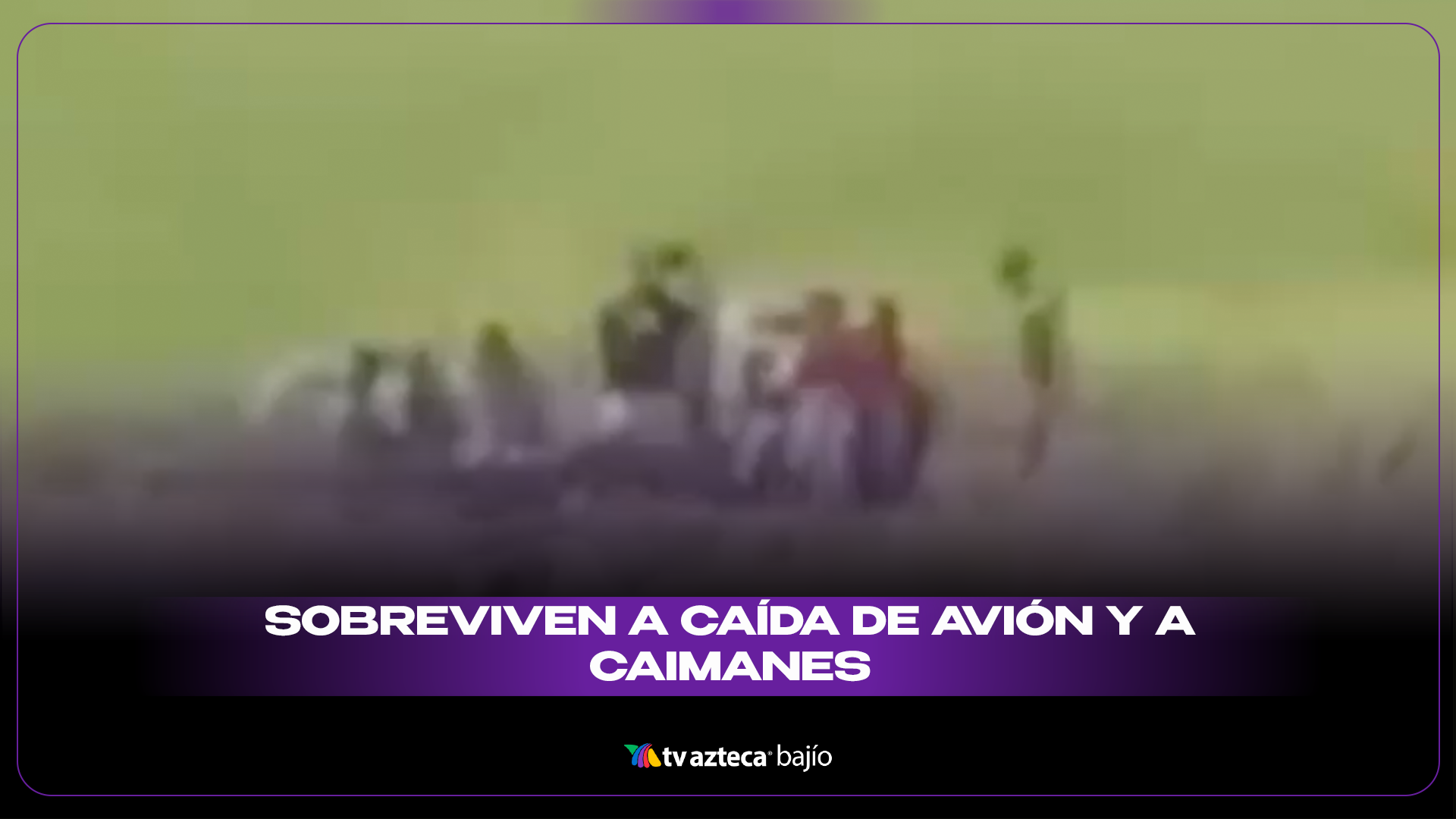 Pasajeros sobreviven a caída de avión y a caimanes en Bolivia; esto se sabe del caso