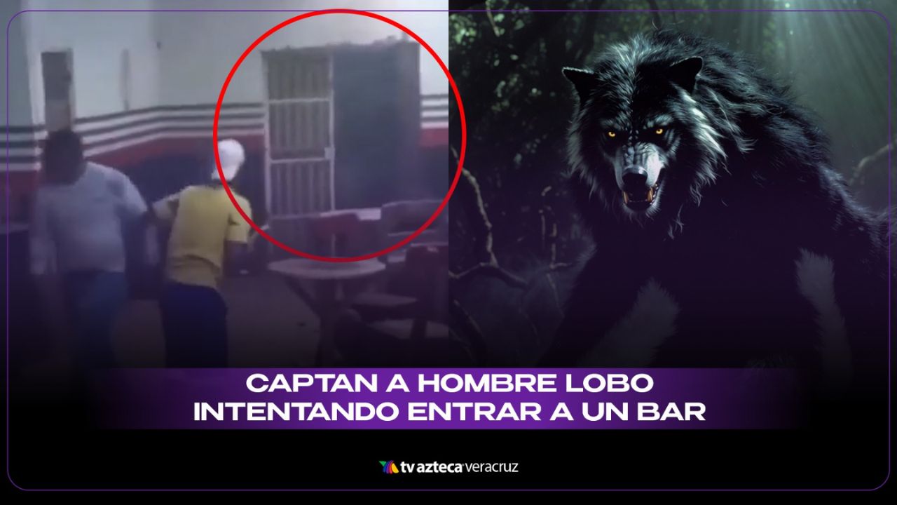 ¿Qué se sabe del video de hombre lobo entrando en un bar?