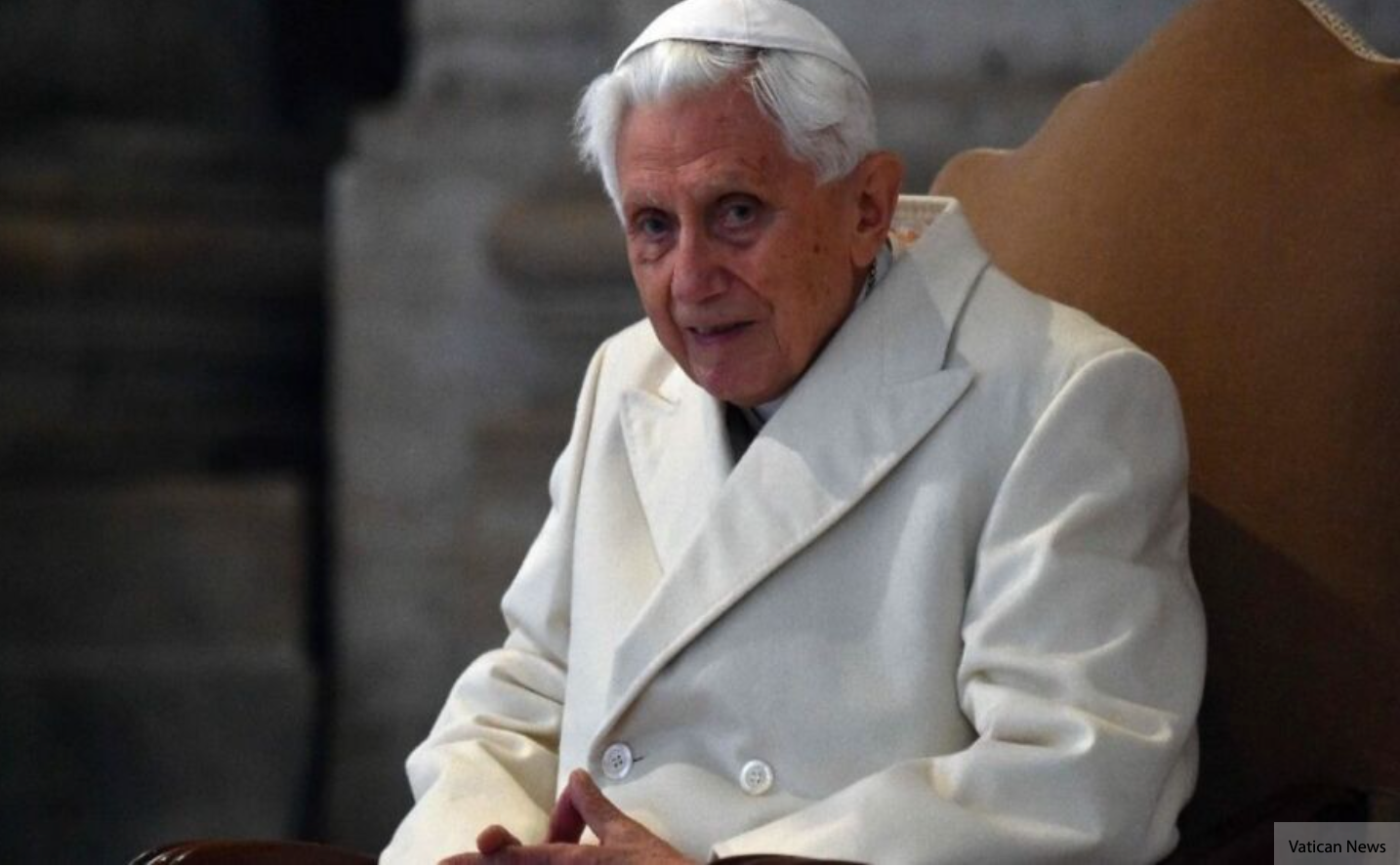 Falleció el Papa Emérito Benedicto XVI a los 95 años de edad