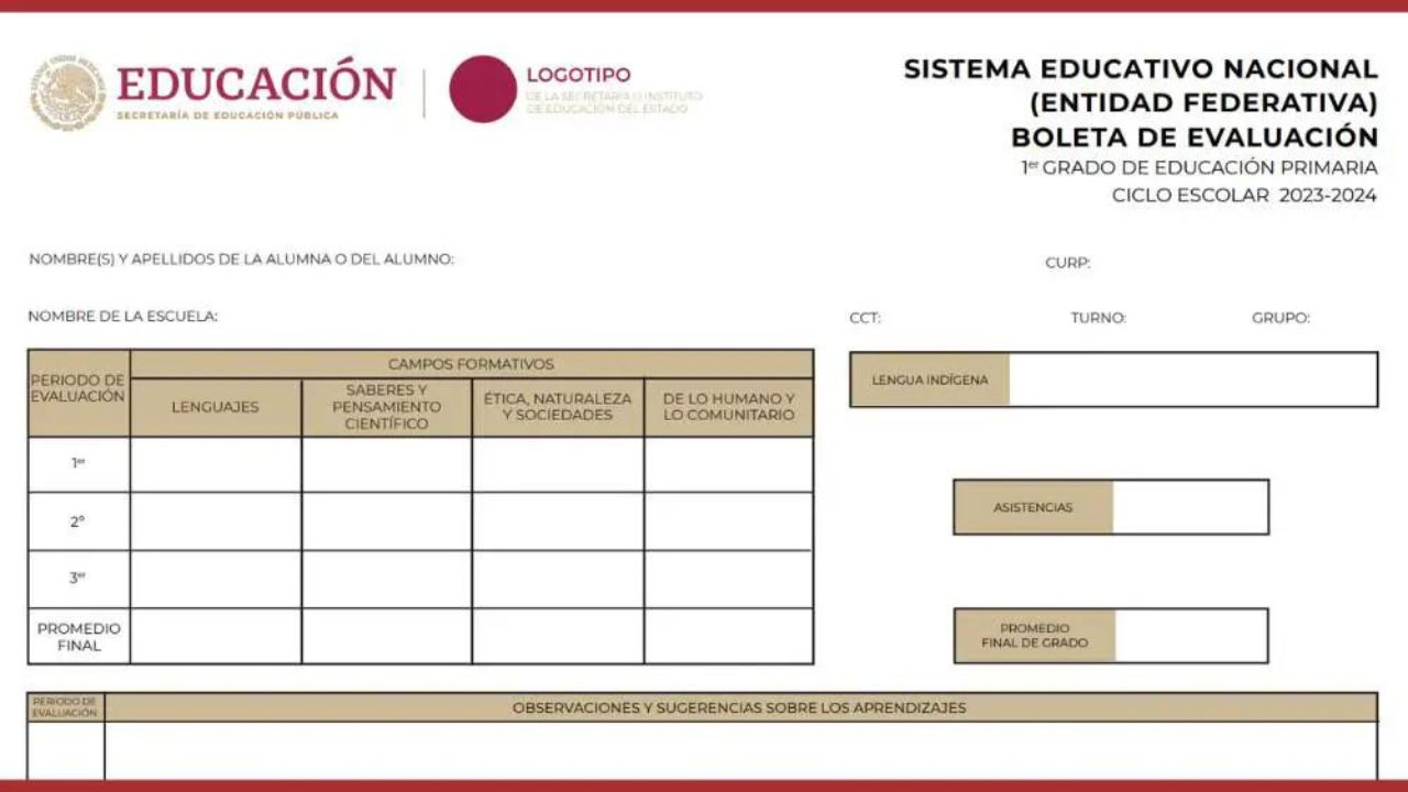 Pasos para descargar la boleta de calificaciones ciclo escolar 2023-2024