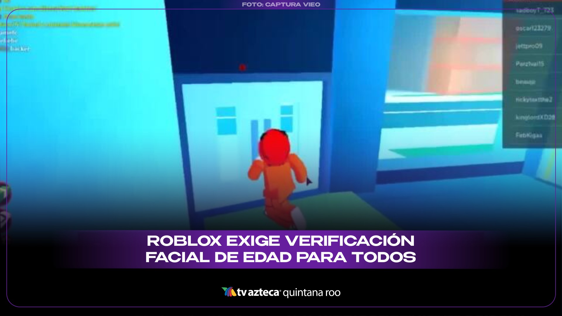 Tras polémica, Roblox exige verificación facial de edad para todos