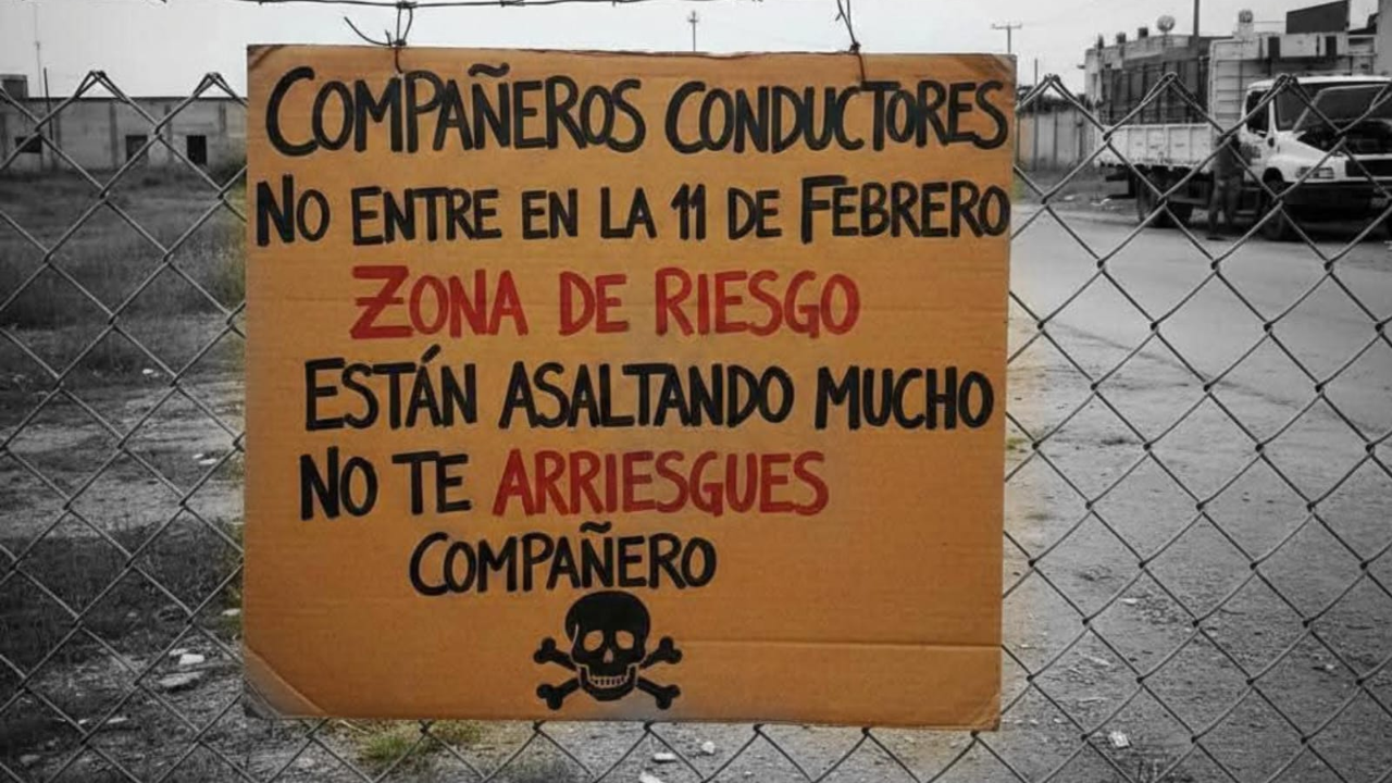 Alertan conductores de ruta no entrar a esta colonia al sur de ...