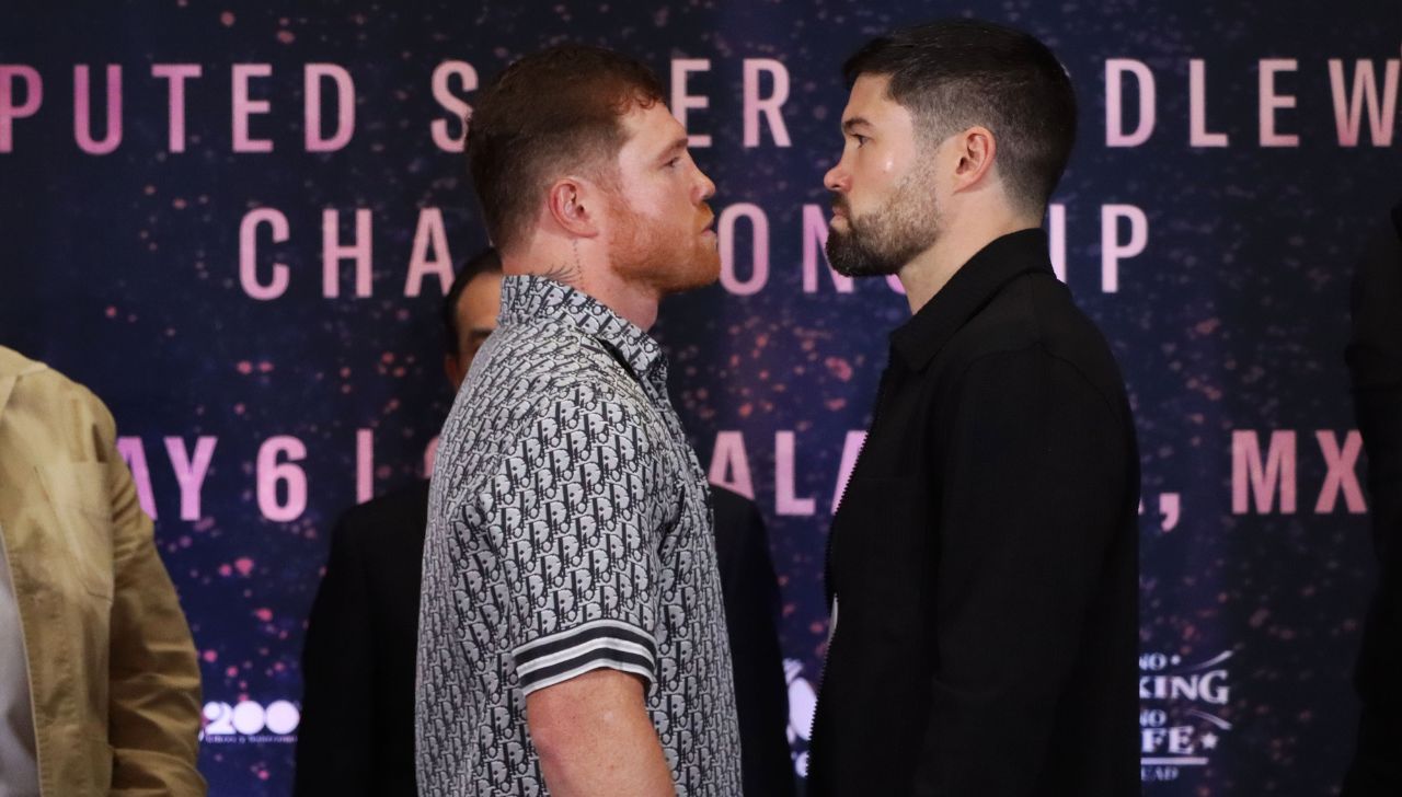 Canelo vs Ryder: Hora y por dónde ver la pelea de Saúl Álvarez en el Akron