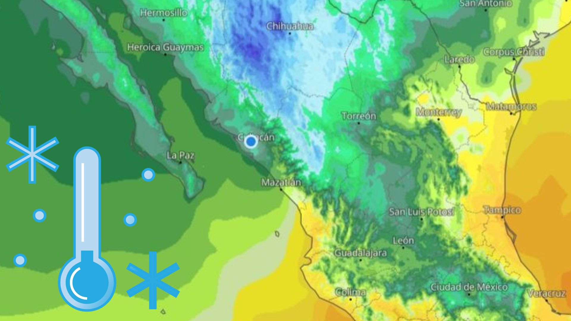 Clima en Sinaloa: Hasta -2 grados centígrados se pronostican este lunes ...