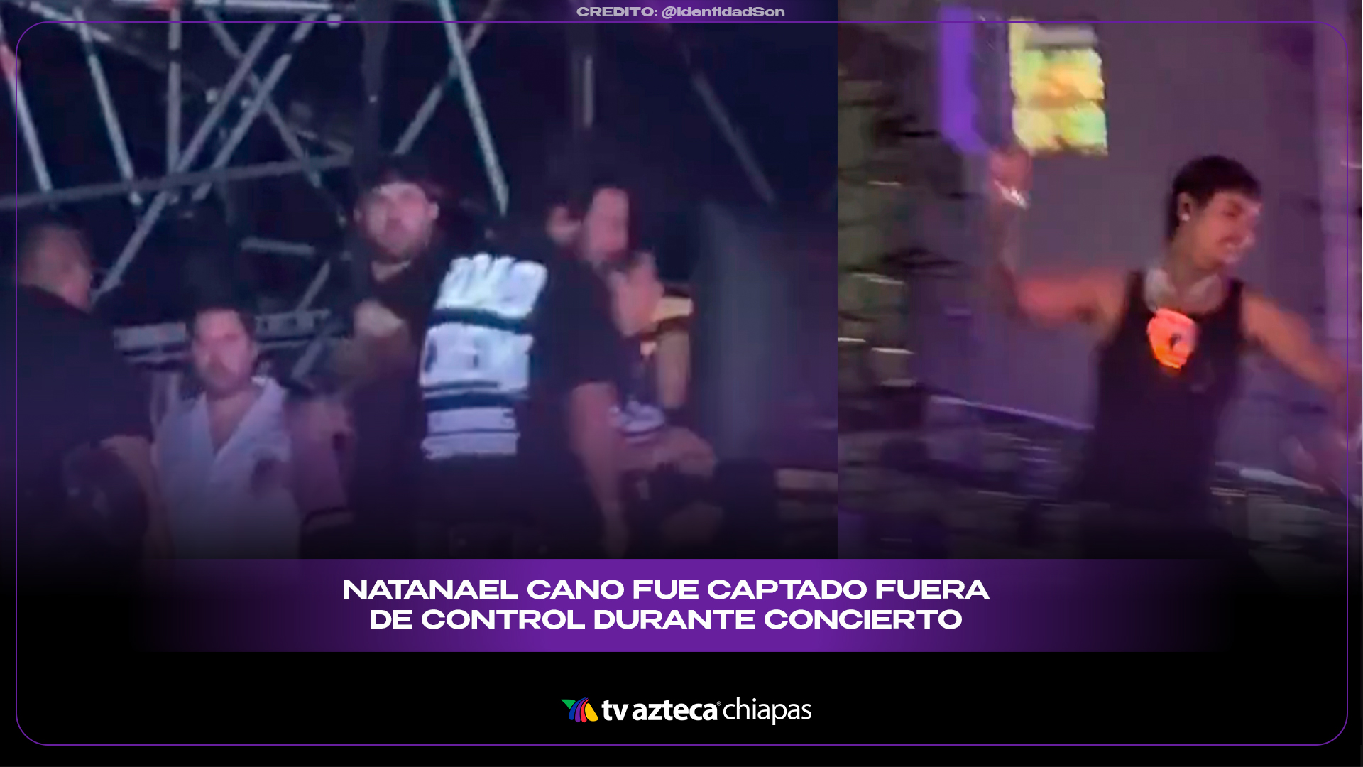 Natanael Cano se pelea con su DJ en pleno show en playas de Rosarito ...