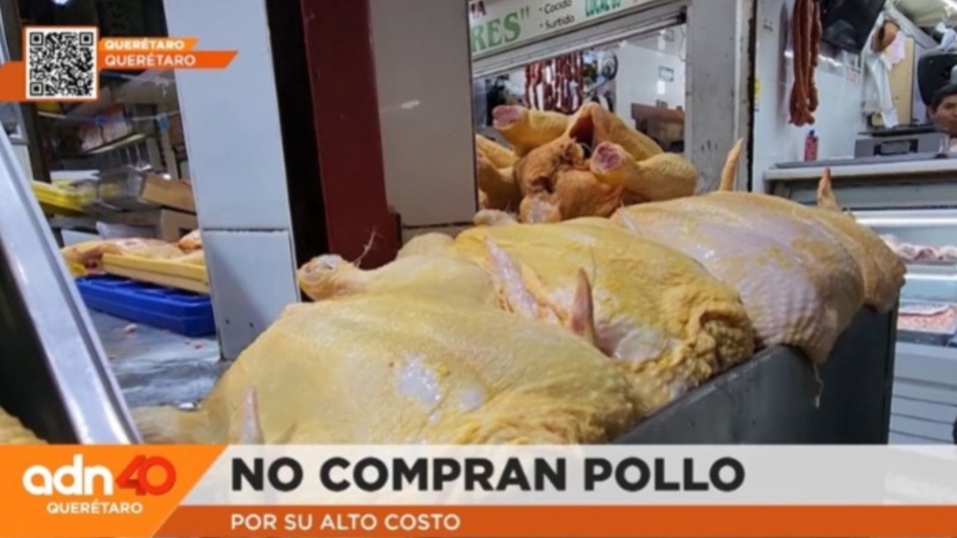 Familias queretanas evitan comprar pollo por su elevado precio