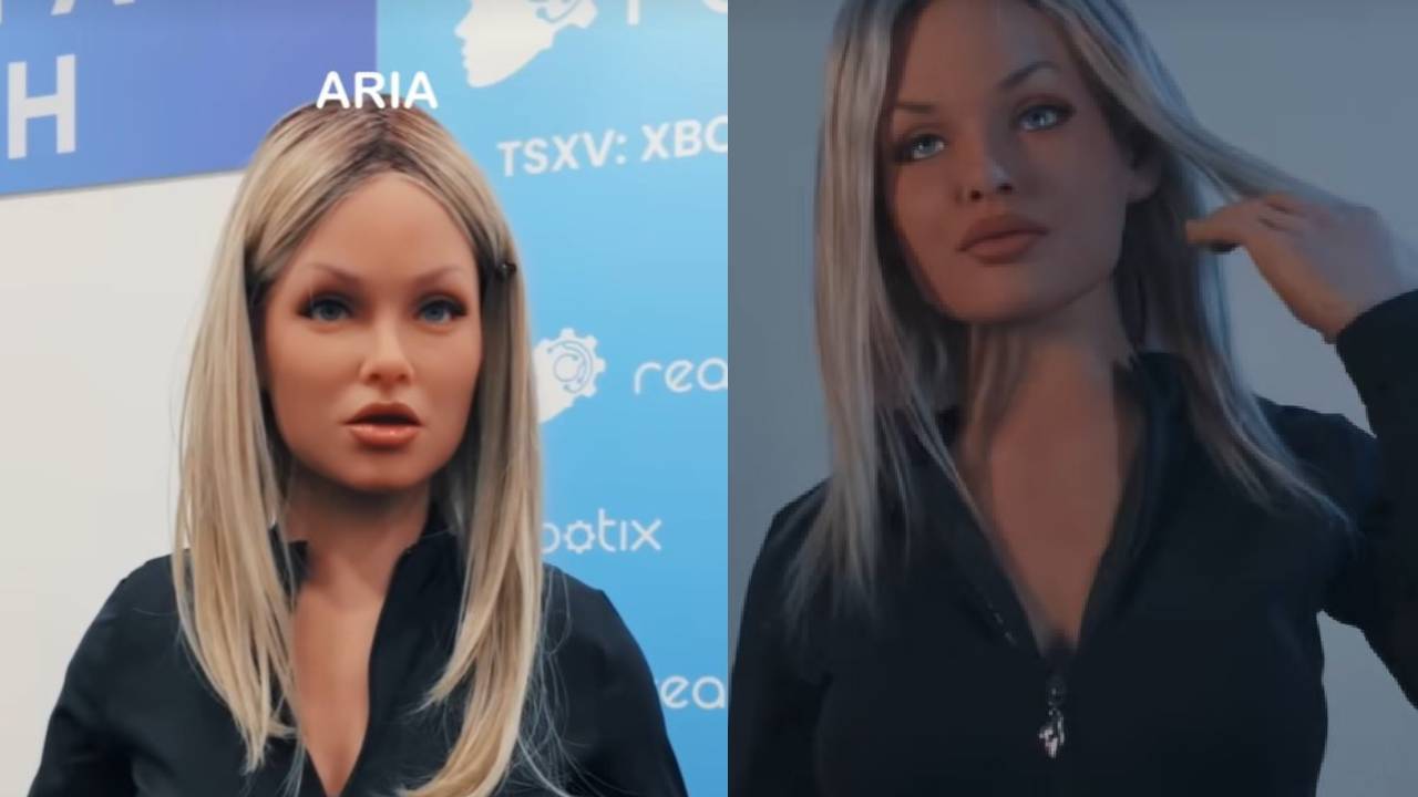 Así es 'Aria', la robot humanoide diseñada para solteros