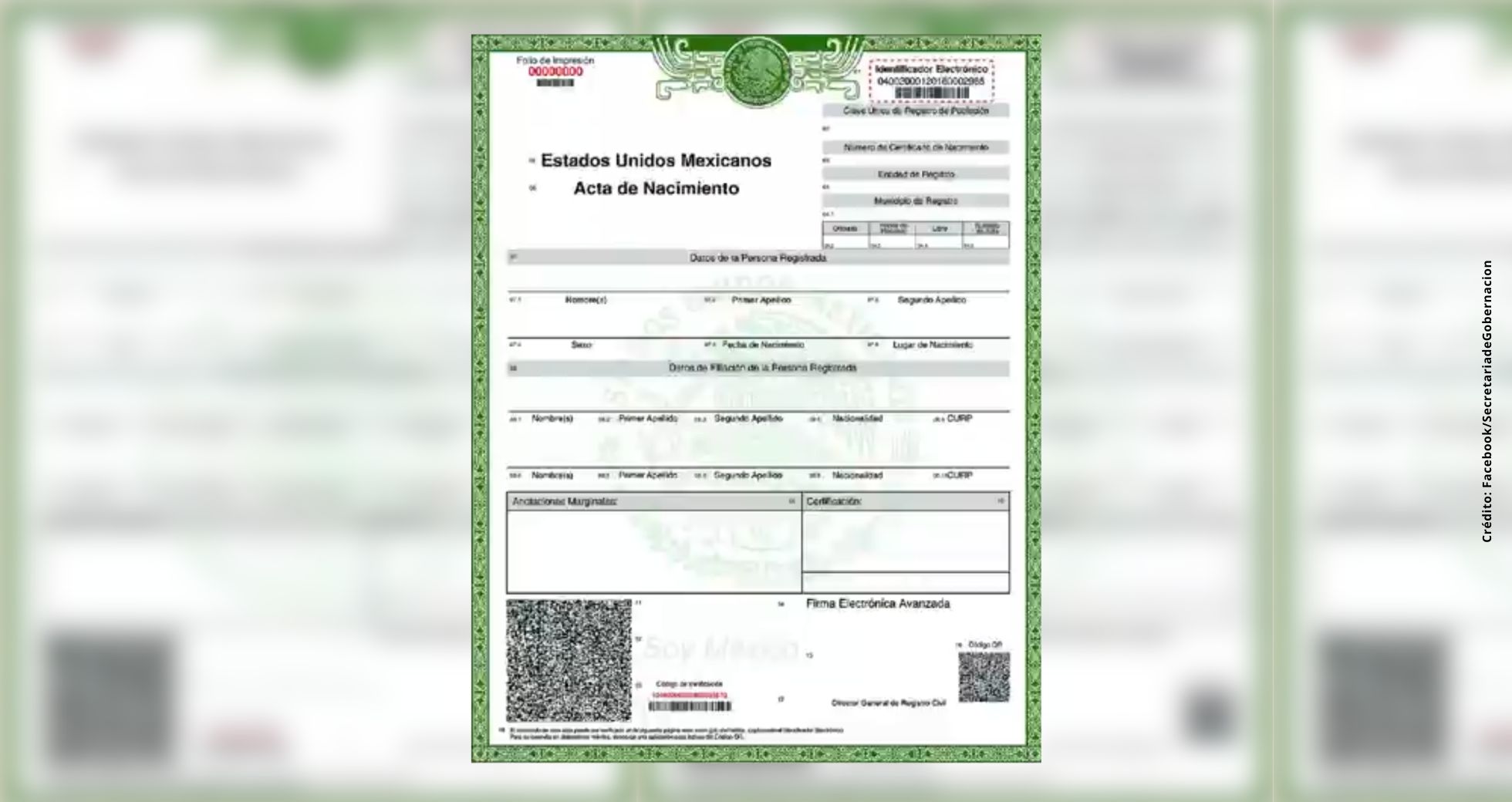 ¿Cómo imprimir el Acta de Nacimiento oficial desde casa?
