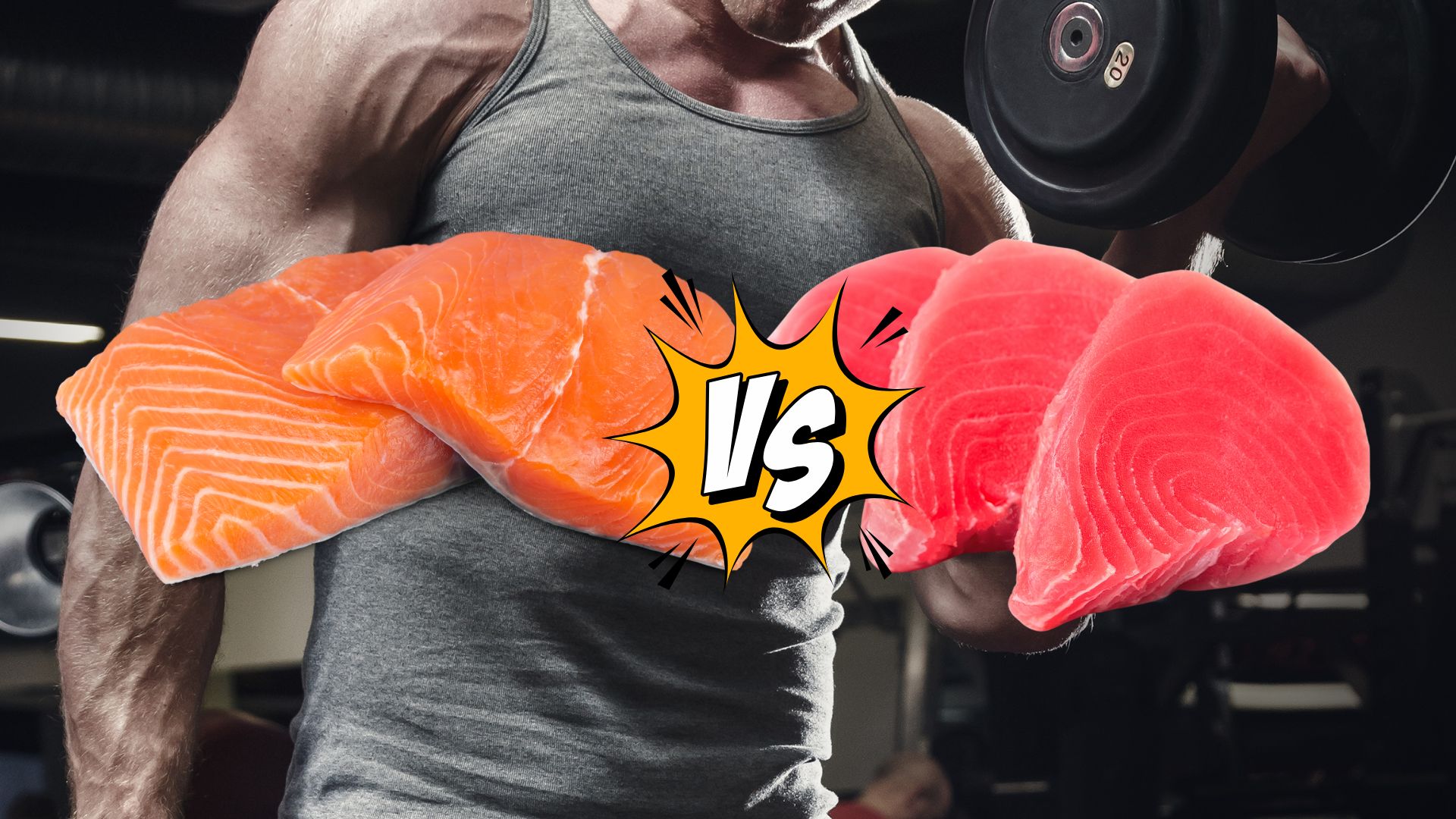 ¿Qué pescado es mejor para aumentar músculo: el atún o el salmón?