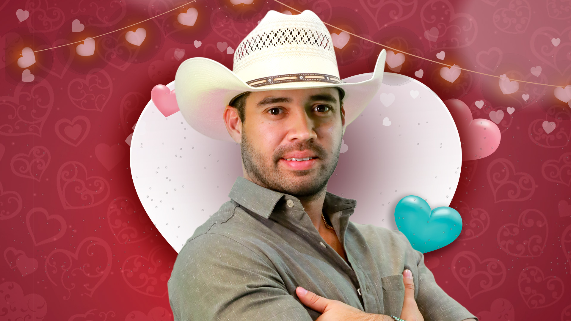 José Ferrer es participante del reality Amor en el Aire.