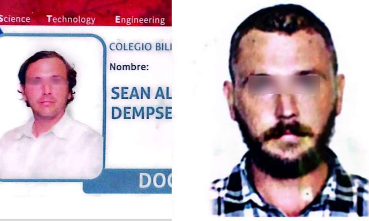 Sean Alexander, irlandés desaparecido en Veracruz, estaba prófugo por ...