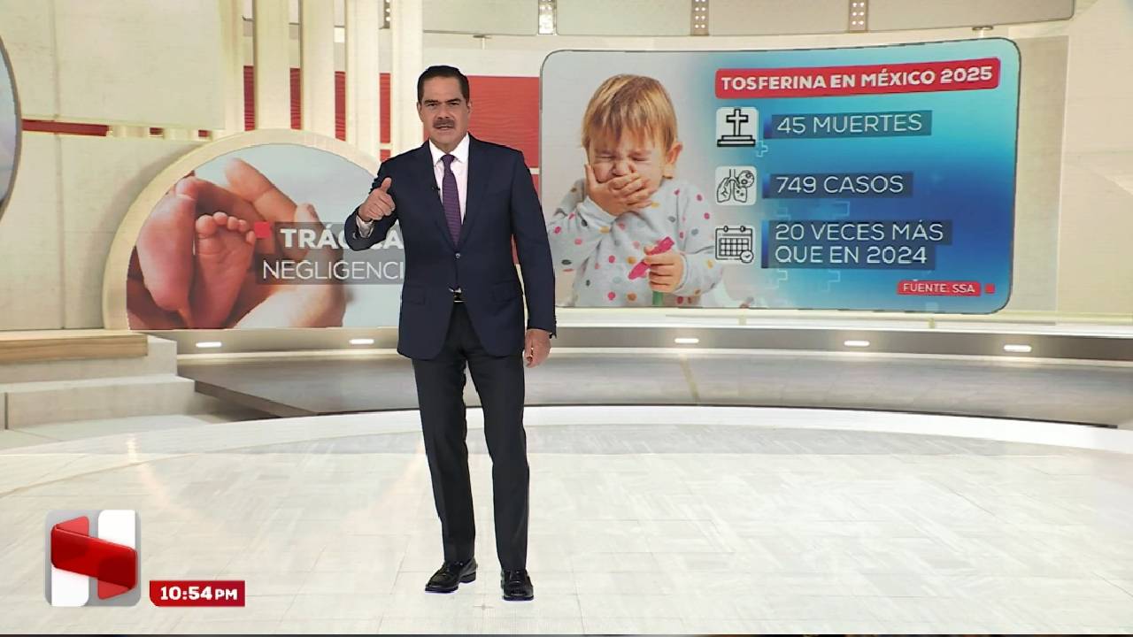 En México no hay vacunas para la tos ferina