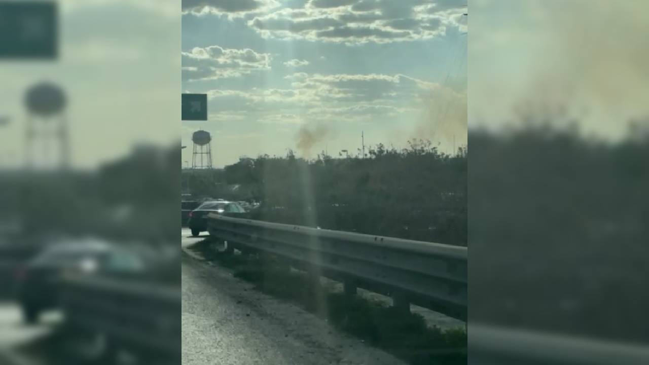 Reportan fuerte incendio en Mérida (VIDEO)