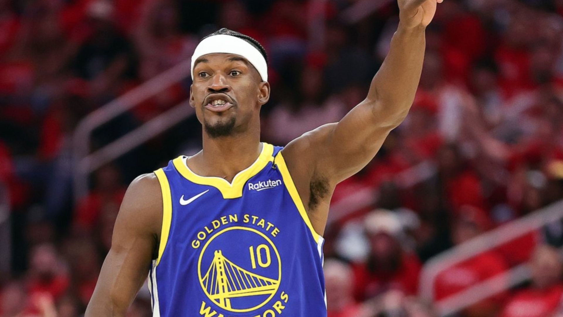 Jimmy Butler abandonó el juego de los Warriors ante Houston Rockets por ...