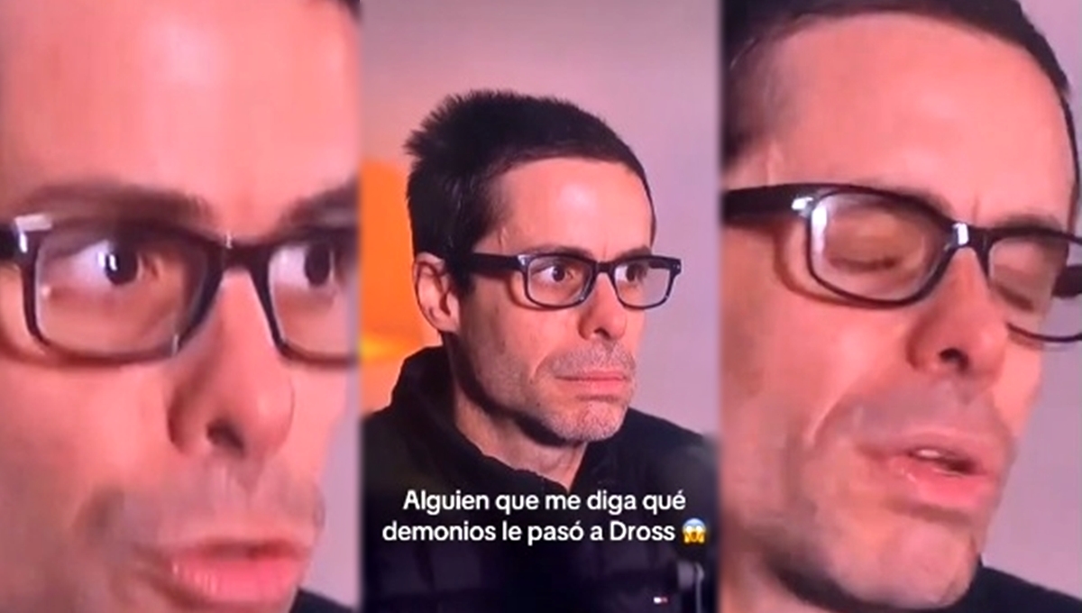 El youtuber Dross preocupó a sus seguidores por su cambio físico