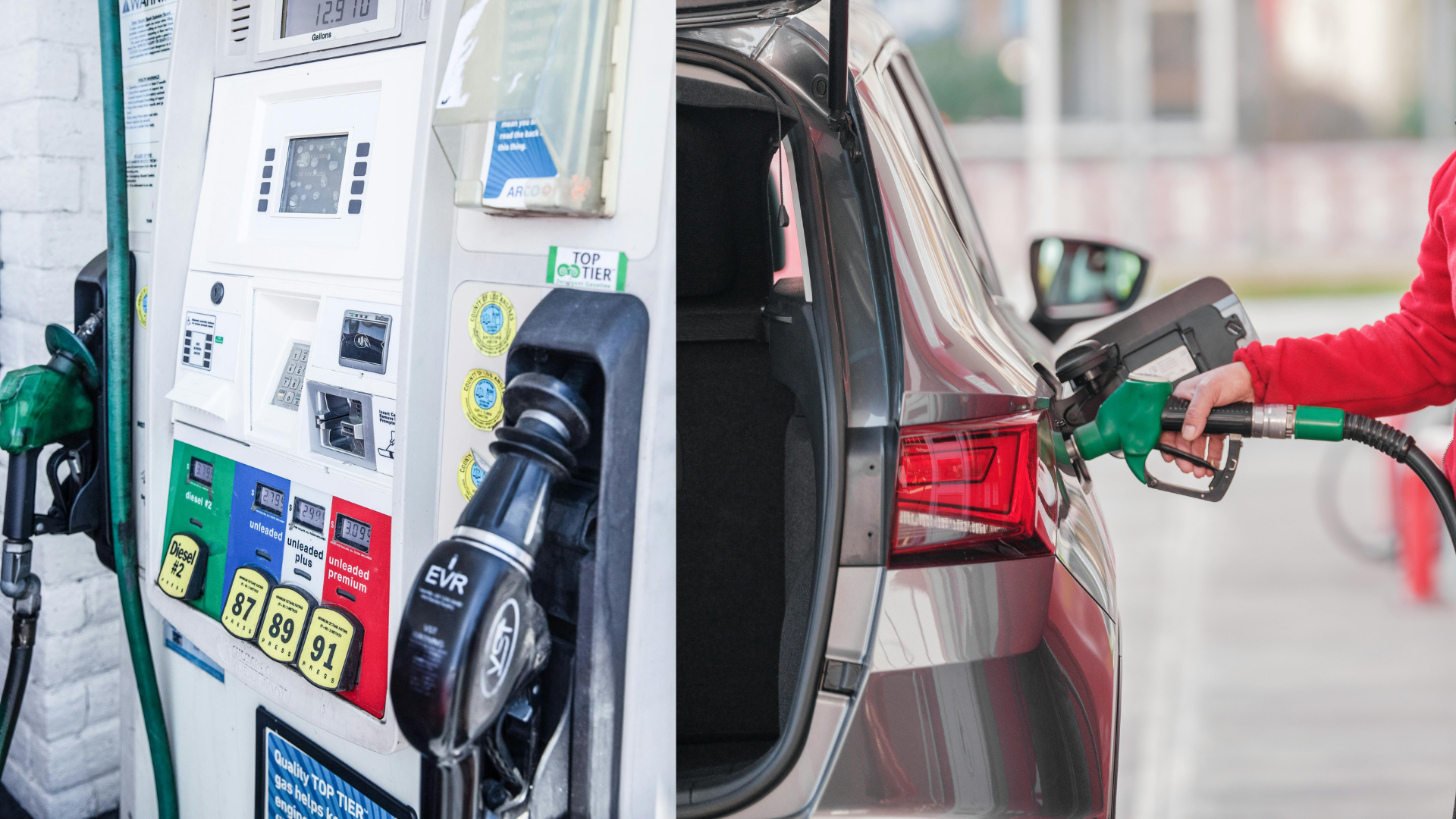 ¿La roja es mejor? Estas son las diferencias entre la gasolina premium ...