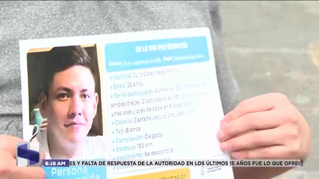 Desaparece Julio César Medel, el 10 de septiembre en Tlajomulco de Zúñiga