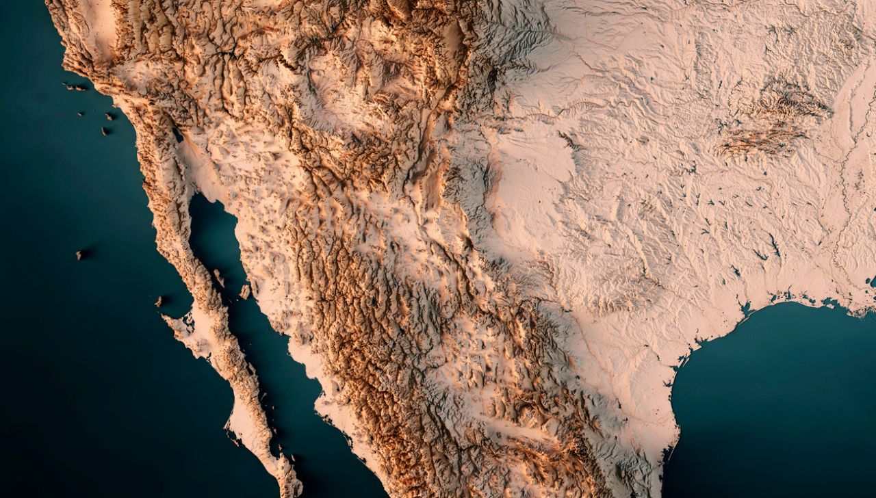 ¿Cuándo se separará la península de Baja California de México?