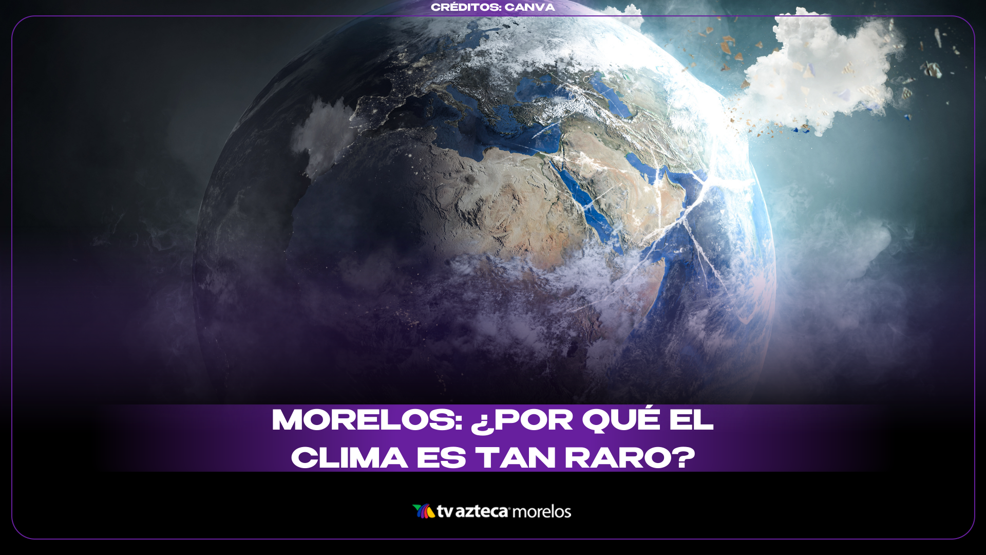 ¿Por qué el clima es tan raro en Morelos?