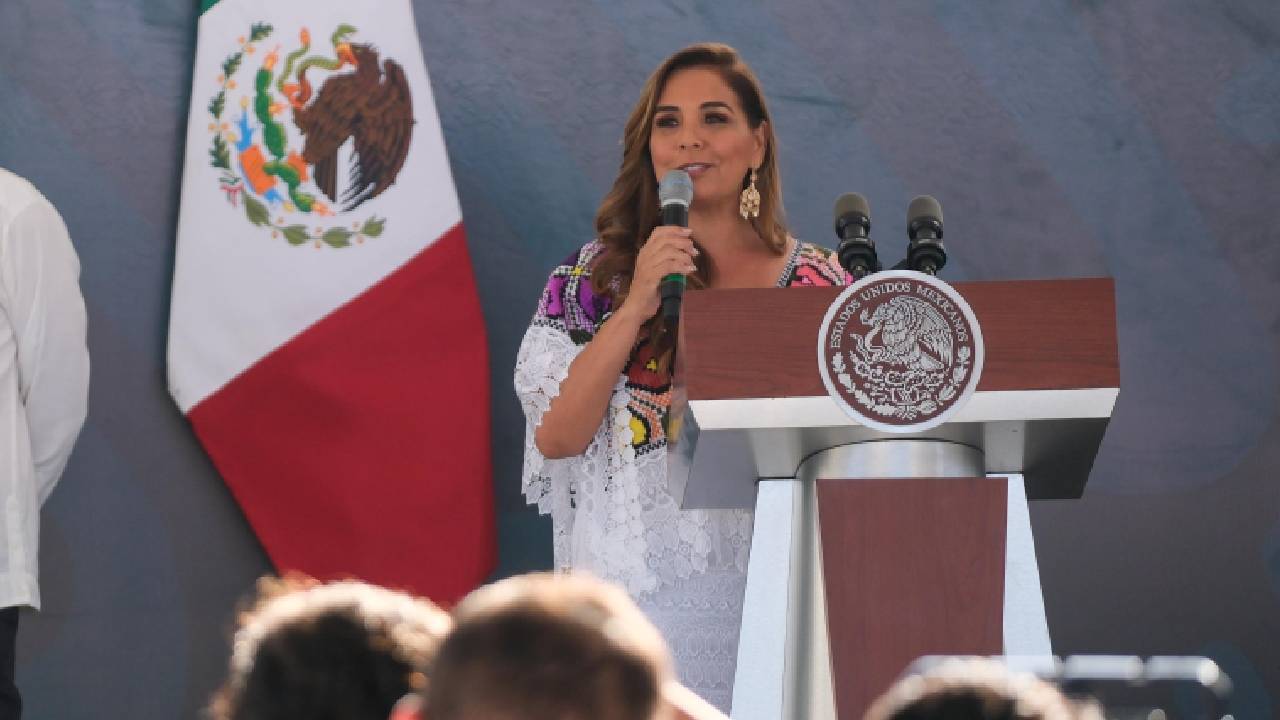 Mara Lezama destaca el desarrollo que trae el Tren Maya de norte a sur ...