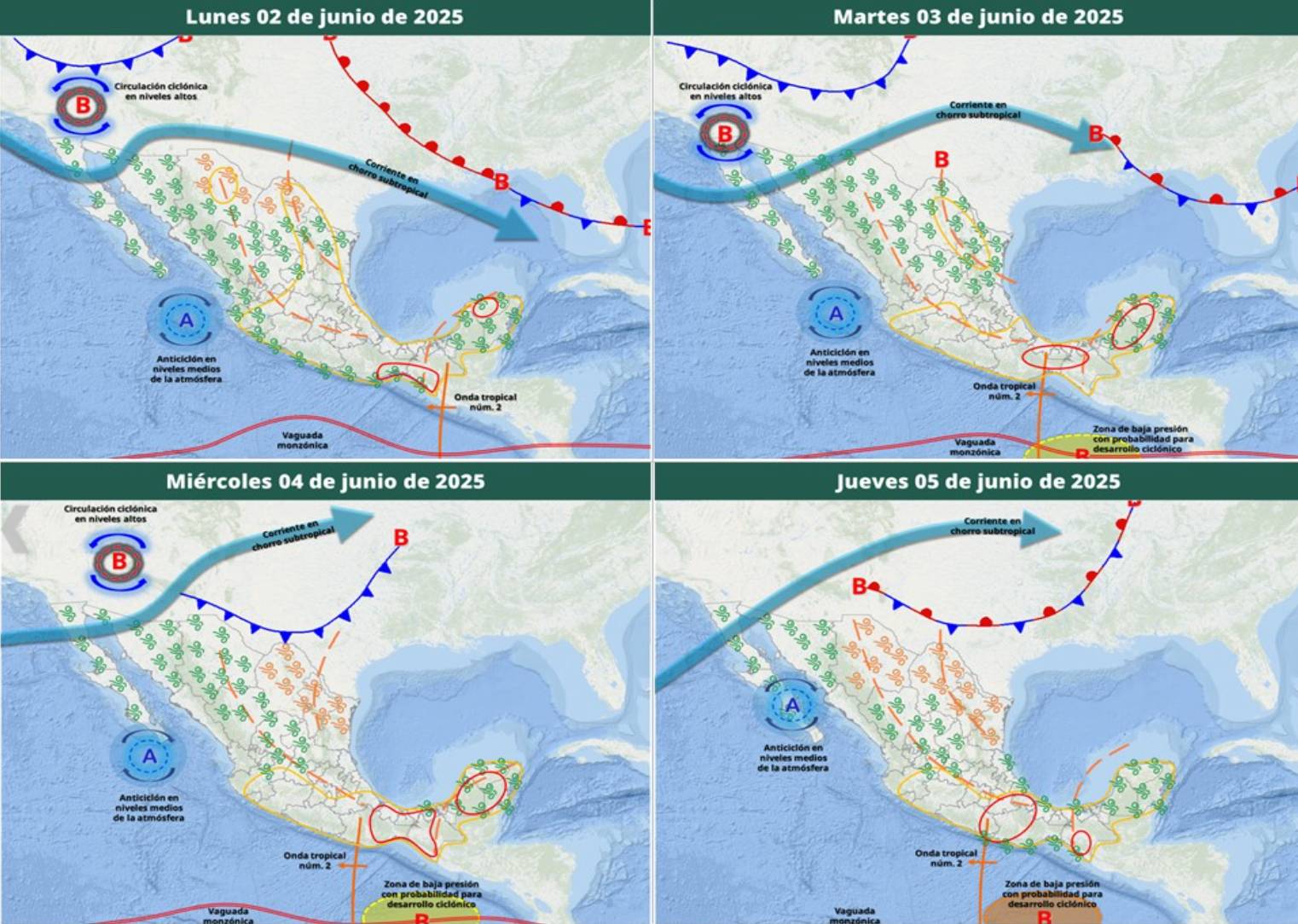 Temporada de huracanes 2025 en Yucatán: ¿Cuántos se formarían en el Atlántico?