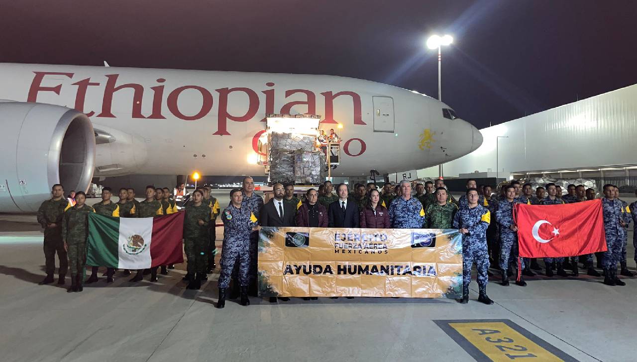 Terremoto en Turquía y Siria: México envía nuevo cargamento con ayuda humanitaria