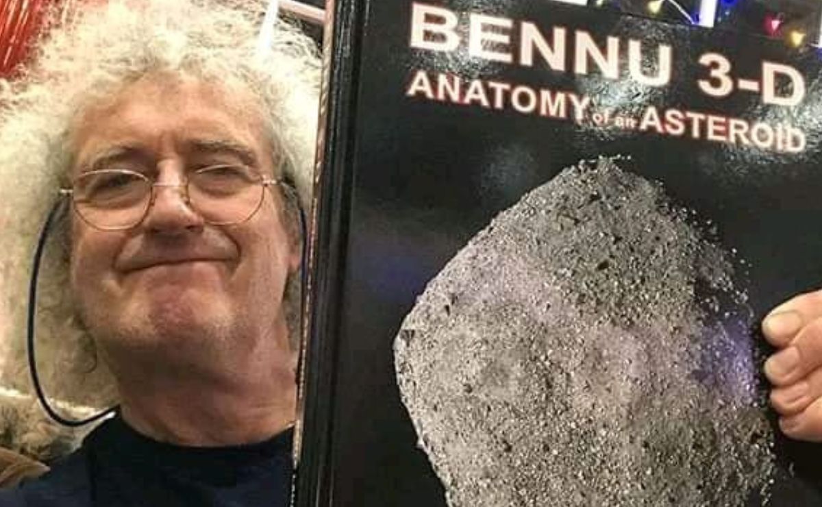 Guitarrista de Queen Brian May ayuda a la NASA a recuperar muestra de ...
