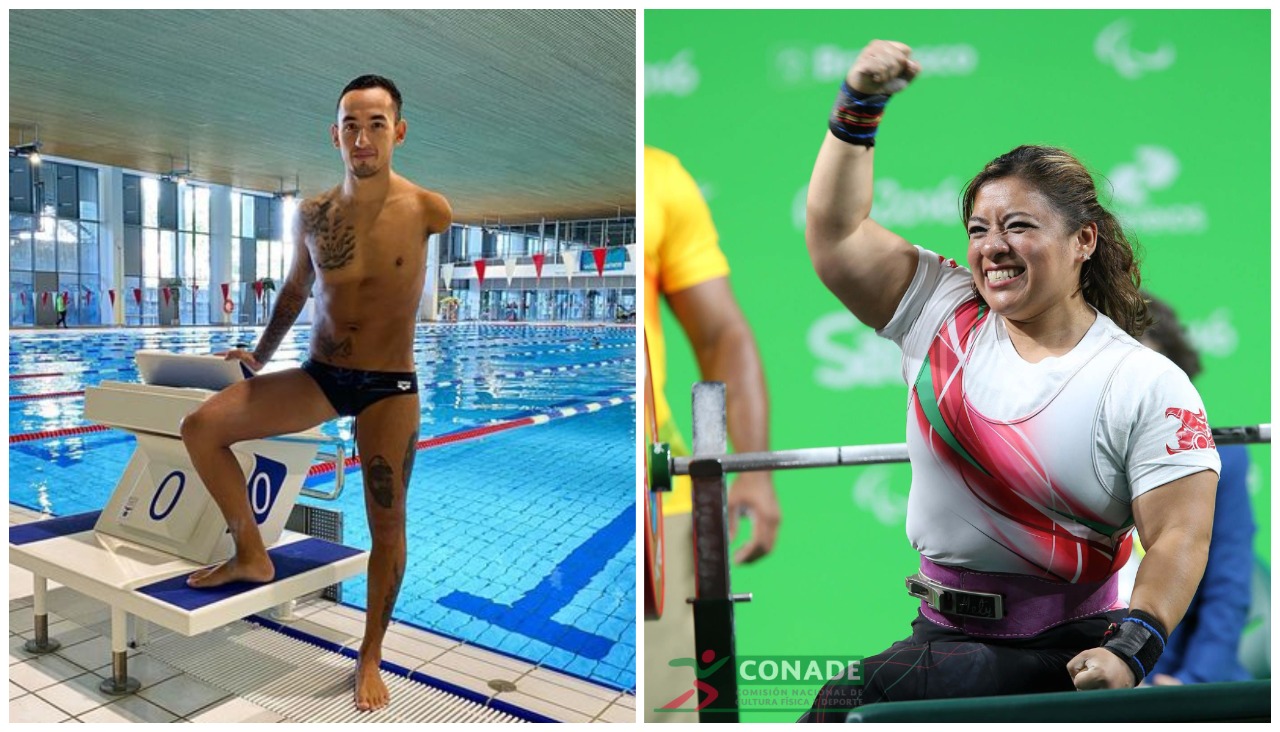 Estos son los atletas mexicanos paralímpicos para natación y powerlifting