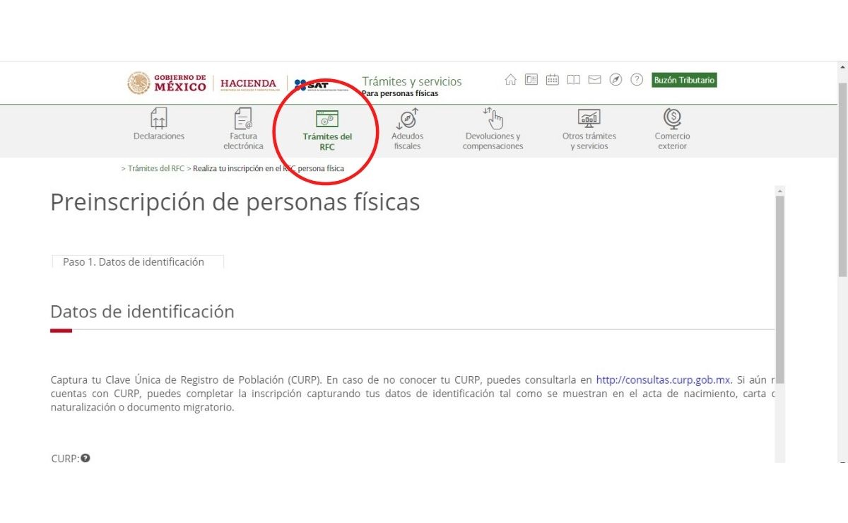 Así puedes tramitar el RFC