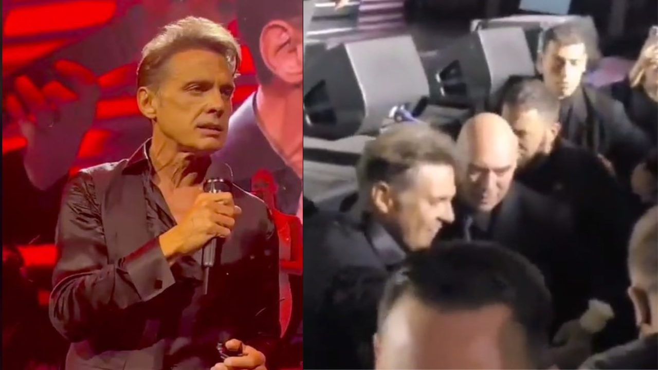 VIDEO: Luis Miguel regala rosa y da un beso a famosa actriz durante ...