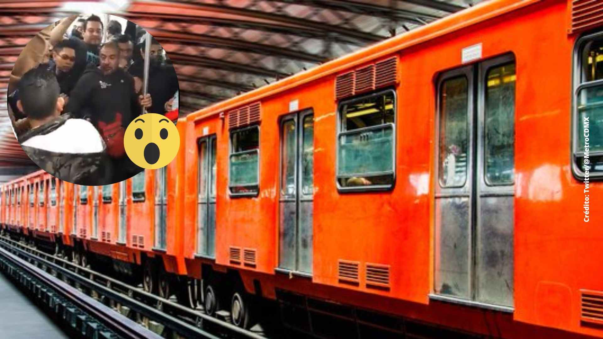 VIDEO: Hombre hiere a tres personas con una navaja en el Metro.