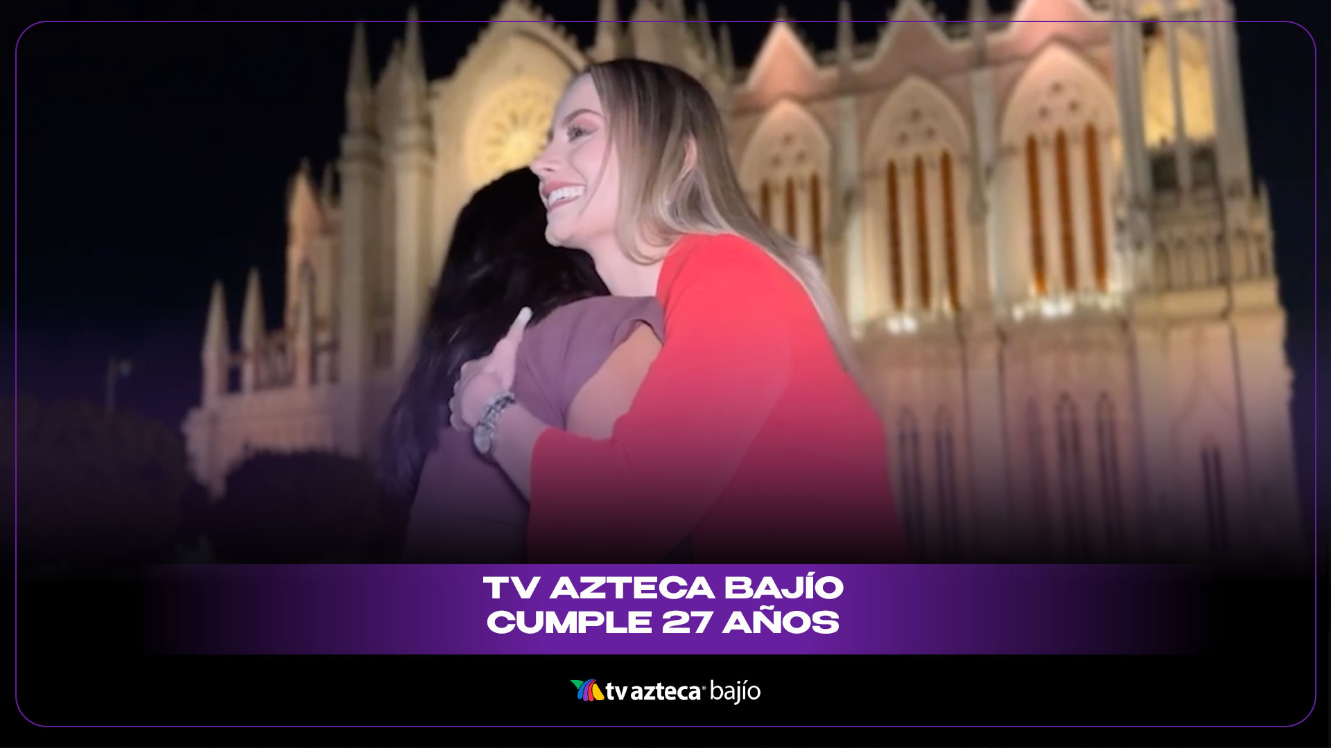 ¡27 años haciendo historia! Así ha sido la evolución de TV Azteca Bajío ...