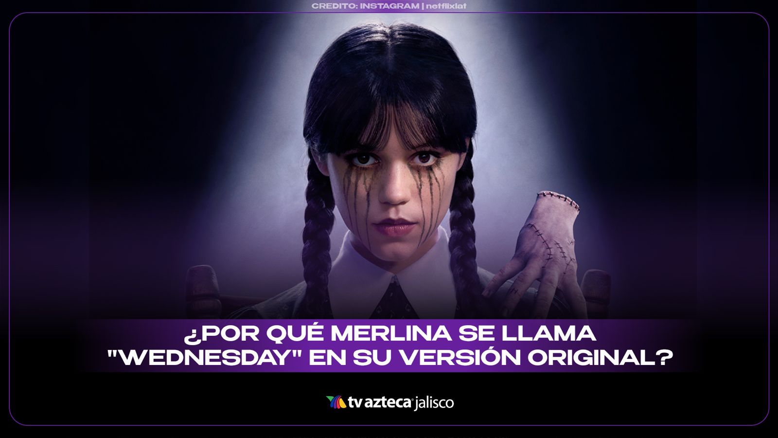 ¿Por qué Merlina se llama Wednesday en inglés? Origen y significado