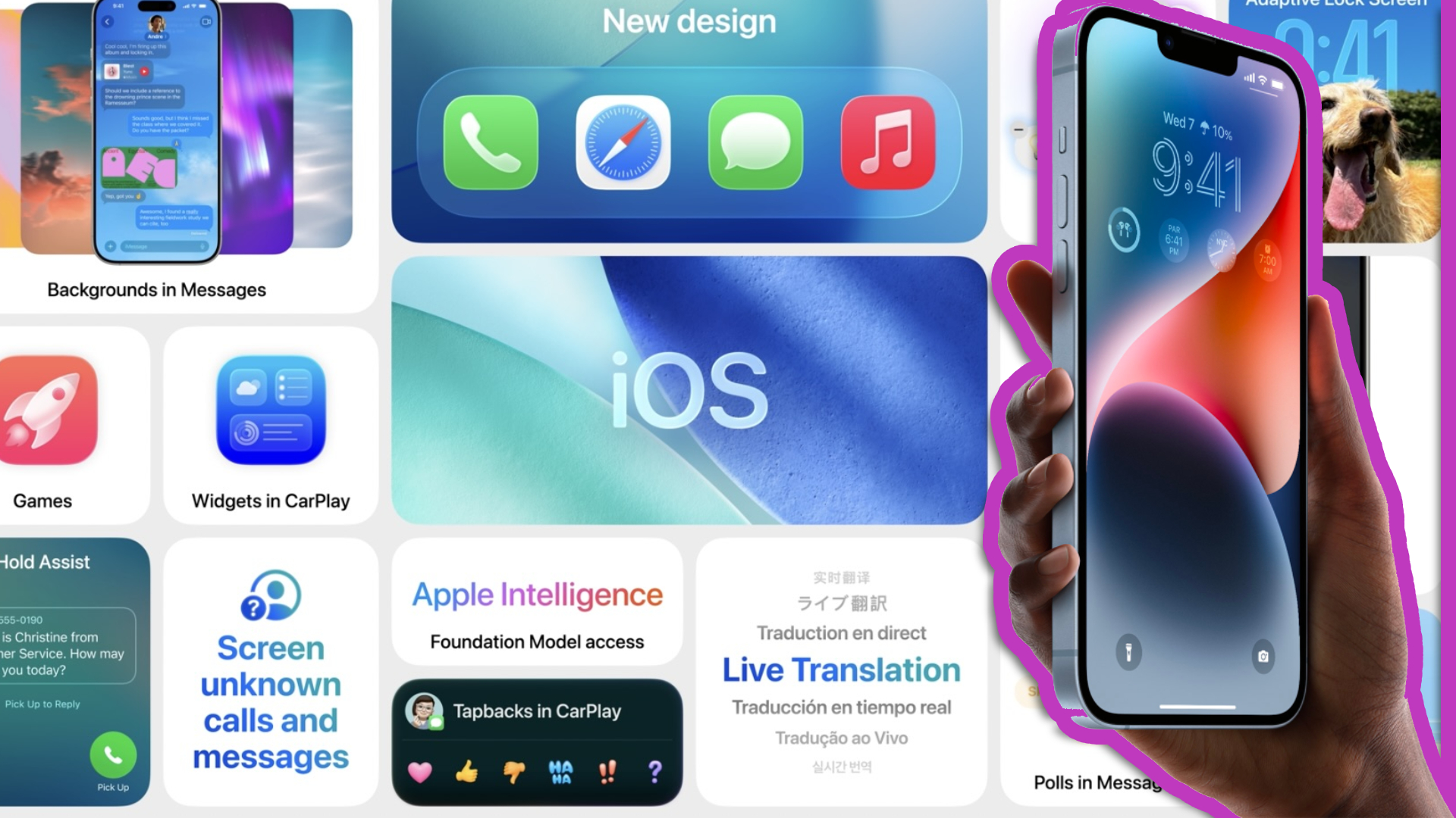 Apple iOS26: Estos serán los iPhone compatibles con el diseño Liquid Glass y todas las novedades