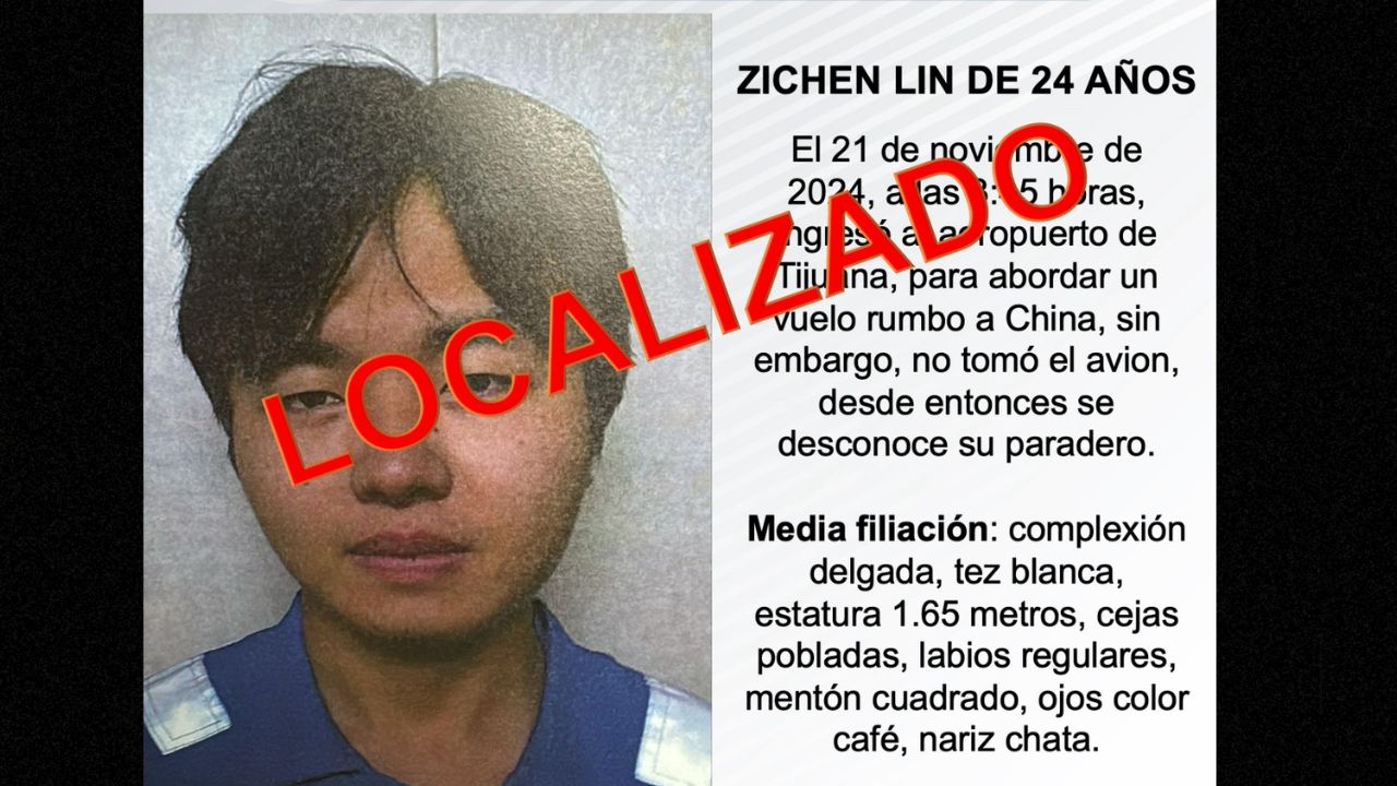¿Qué le pasó a Zichen Lin, joven asiático reportado como desaparecido en Tijuana?
