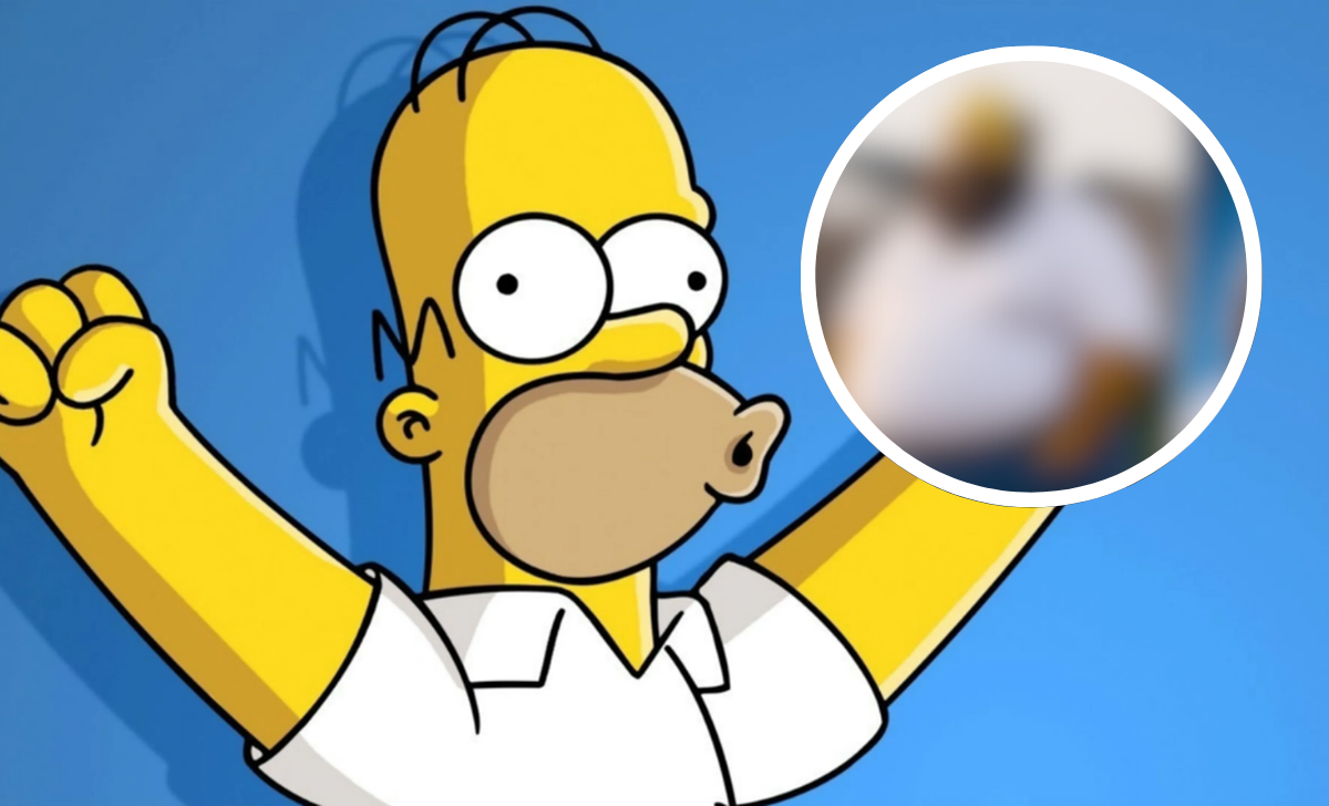 Así luciría ‘Homero Simpson’ si fuera real, según la inteligencia ...
