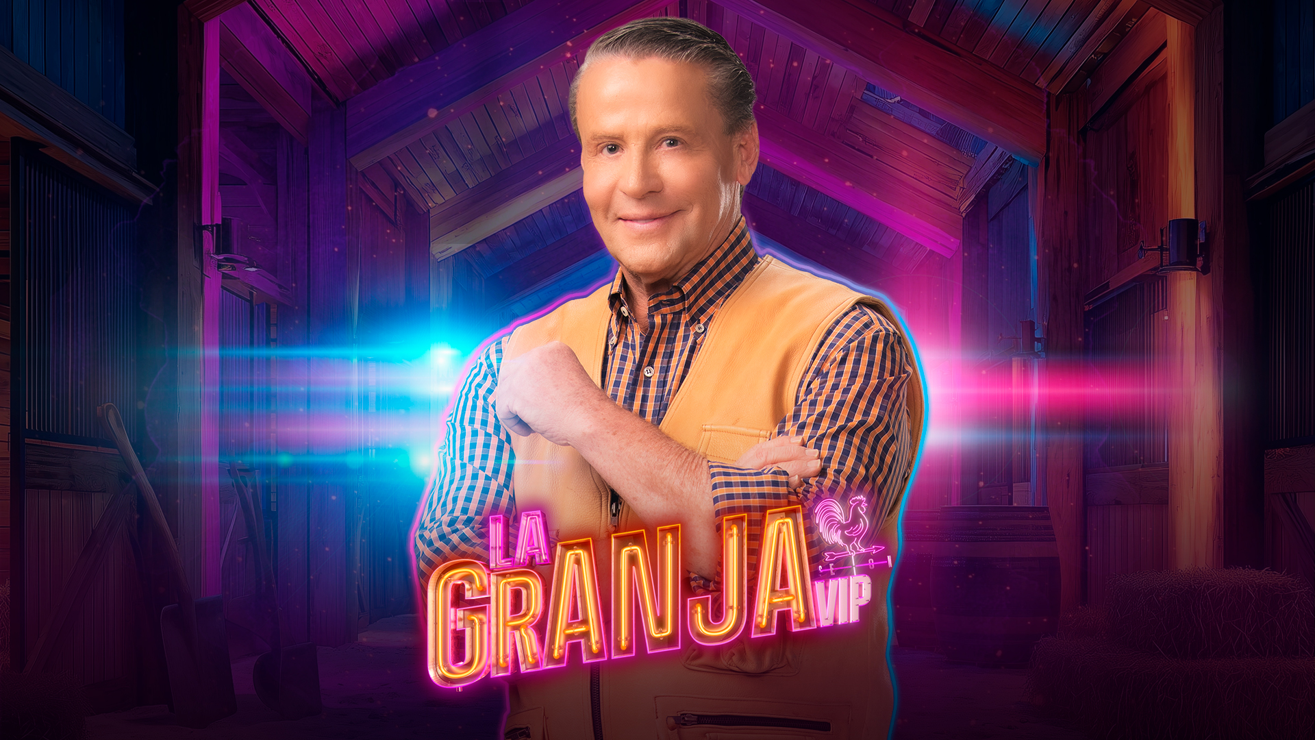 Alfredo Adame el primer participante en entrar a La Granja VIP México 2025