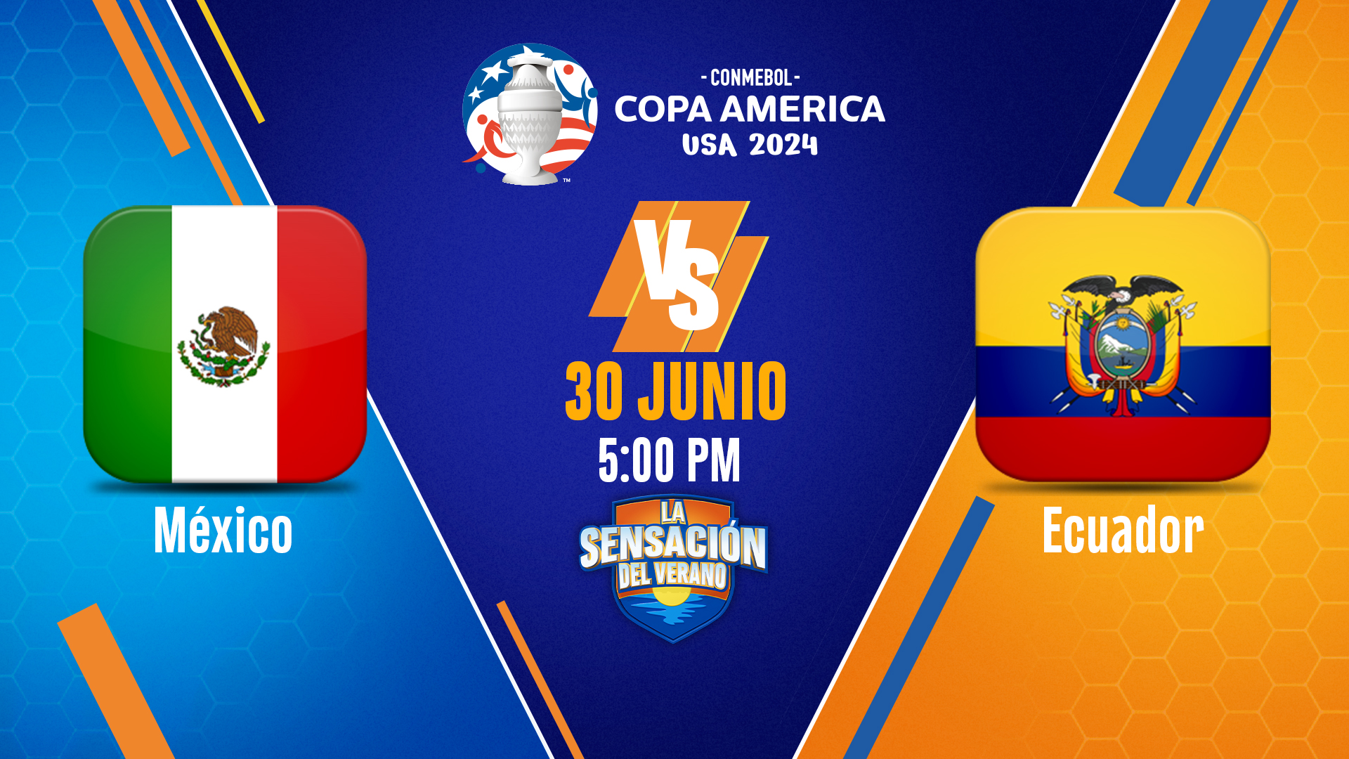 México vs Ecuador Copa América 2024 EN VIVO
